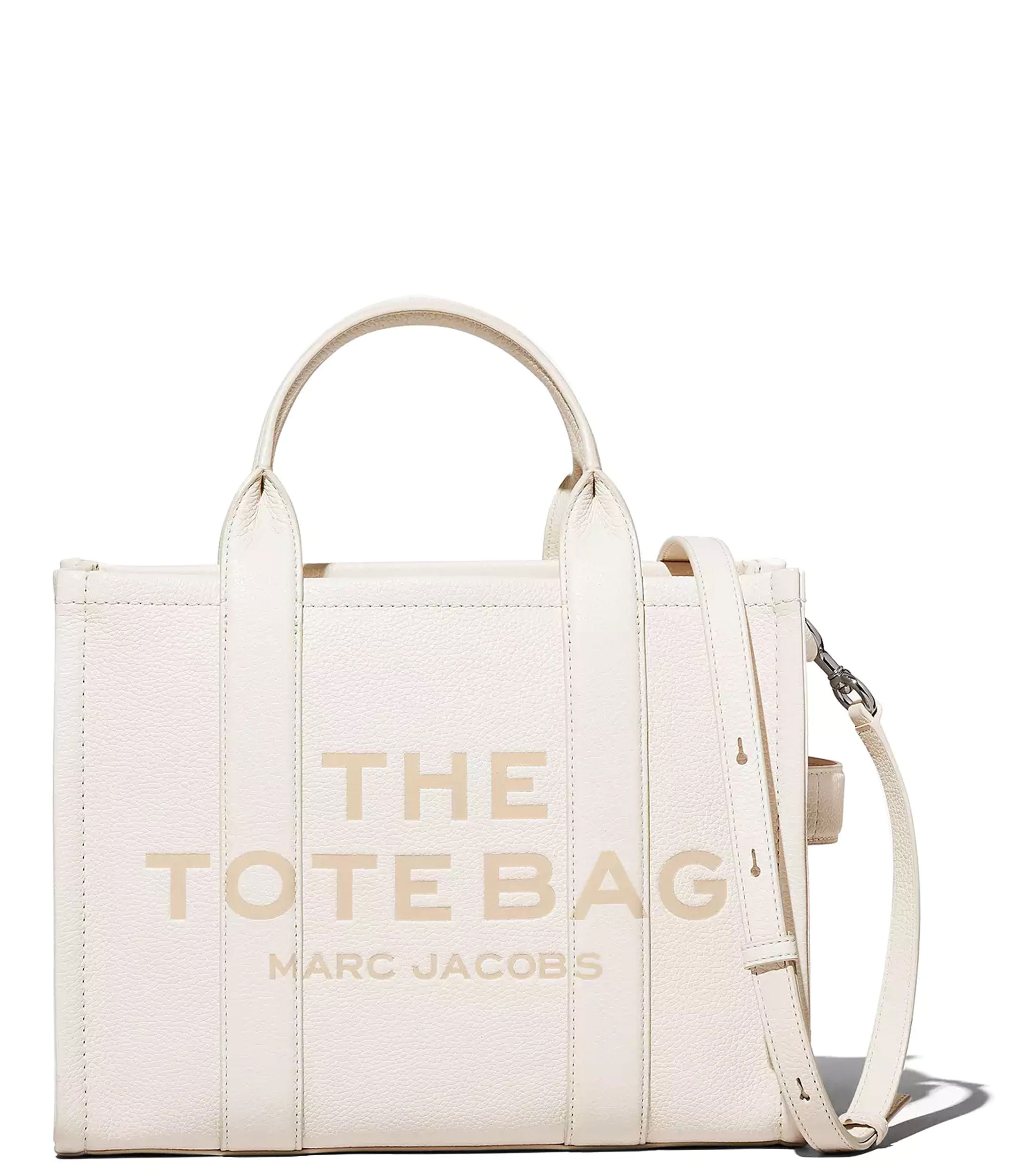 Marc Jacobs: Bolso The Medium Tote Bag en piel blanca Mujer | El ...