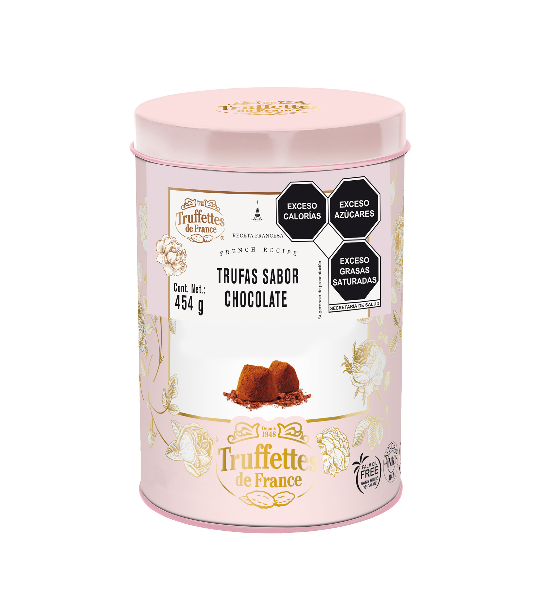 Truffettes de France: Trufas sabor chocolate, 454 g | El Palacio de Hierro
