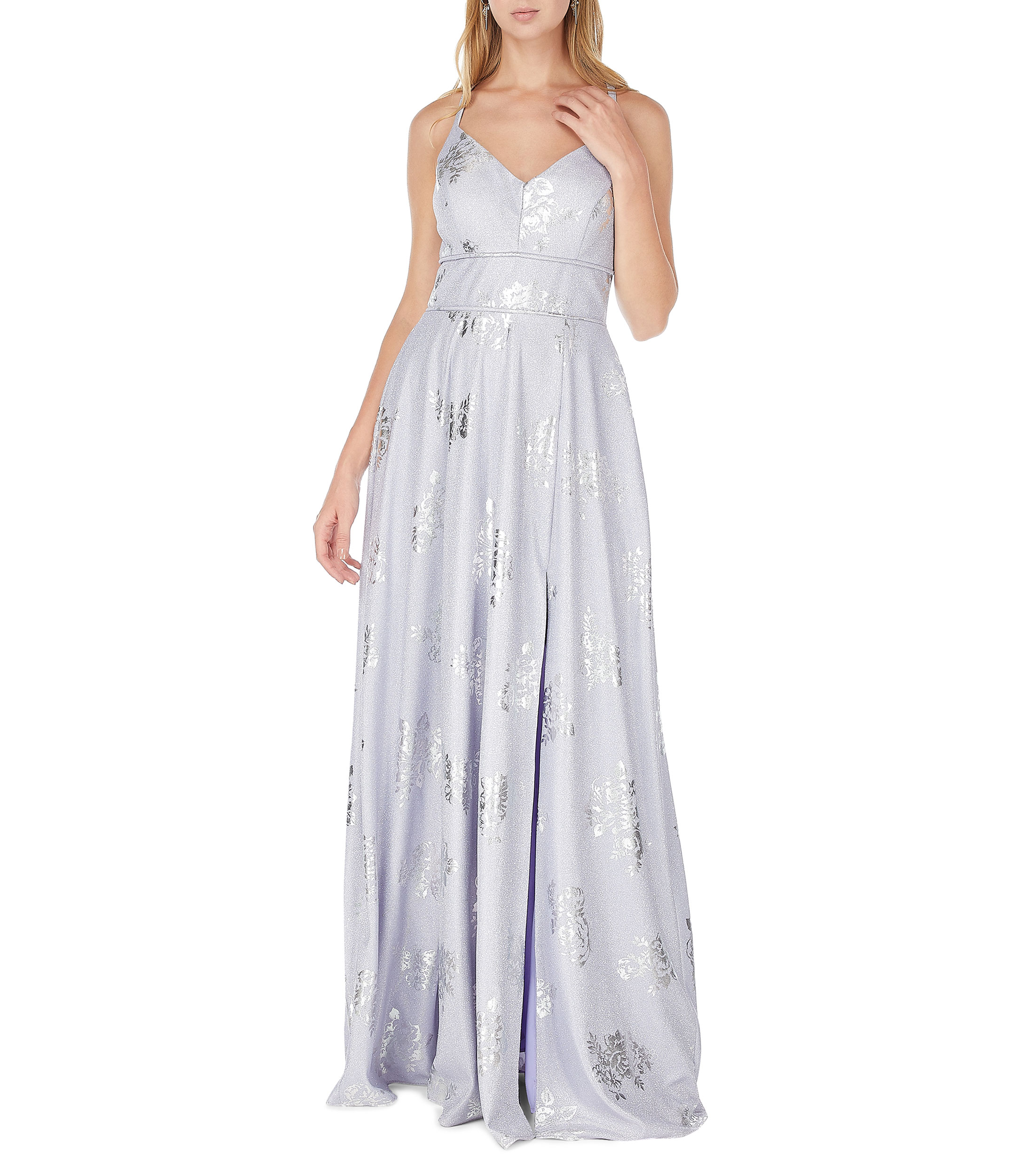 Eva Brazzi: Vestido de fiesta Maxi estampado Mujer | El Palacio de Hierro