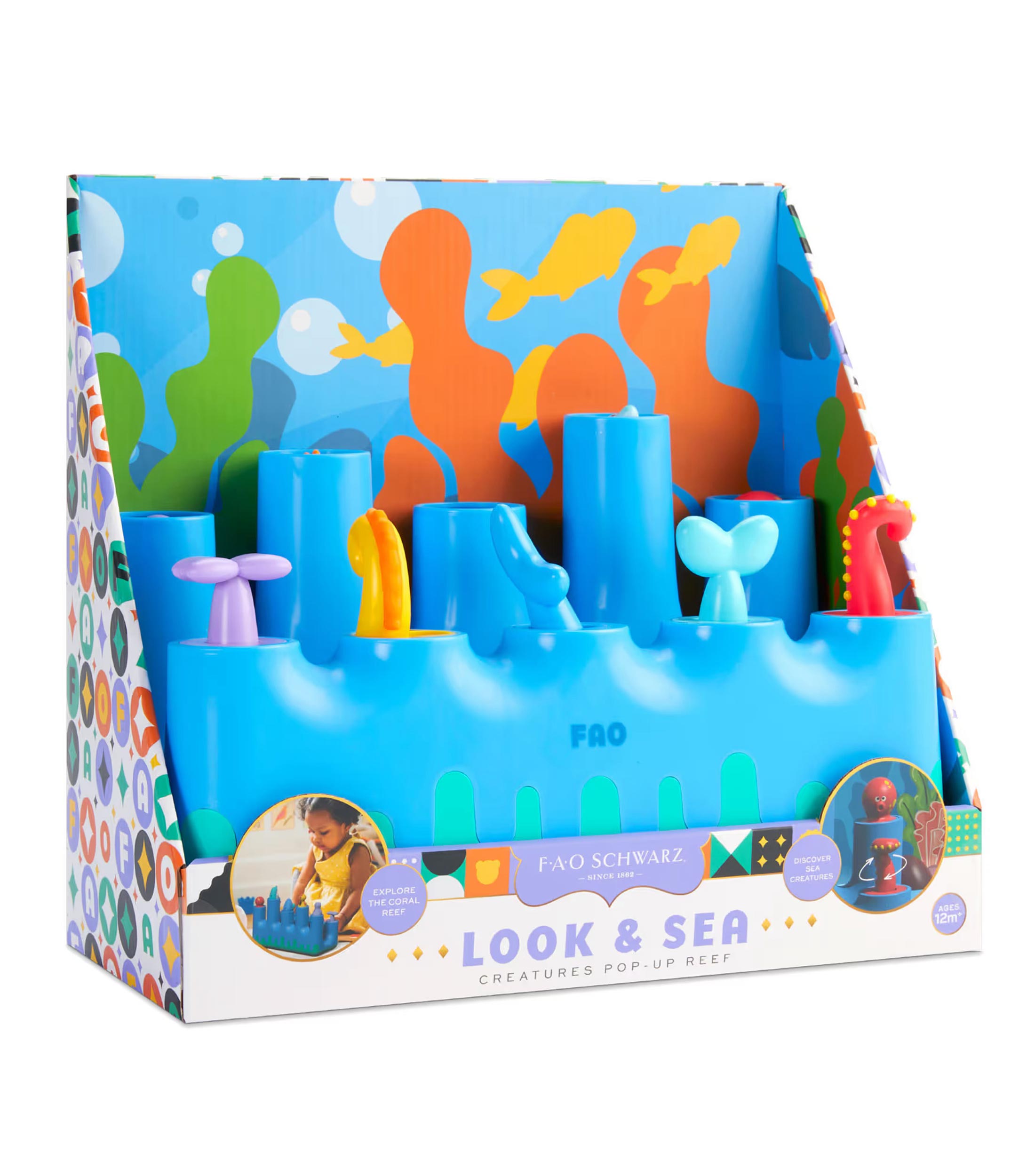 FAO Schwarz: Juego Educativo Look & Sea Creatures Pop-Up Reef | El ...