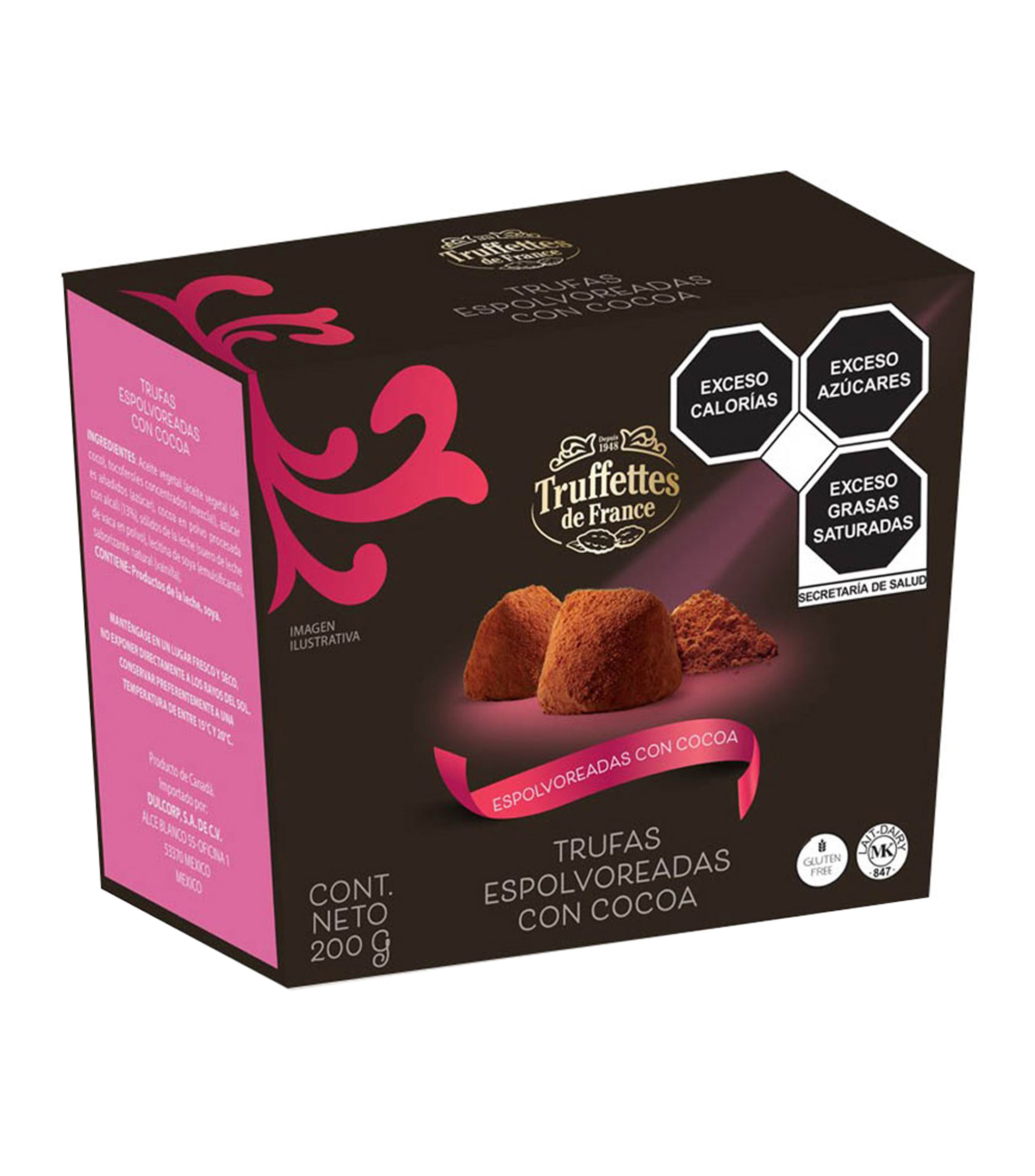 Truffettes de France: Trufas Espolvoreadas con Cocoa, 200 g | El ...