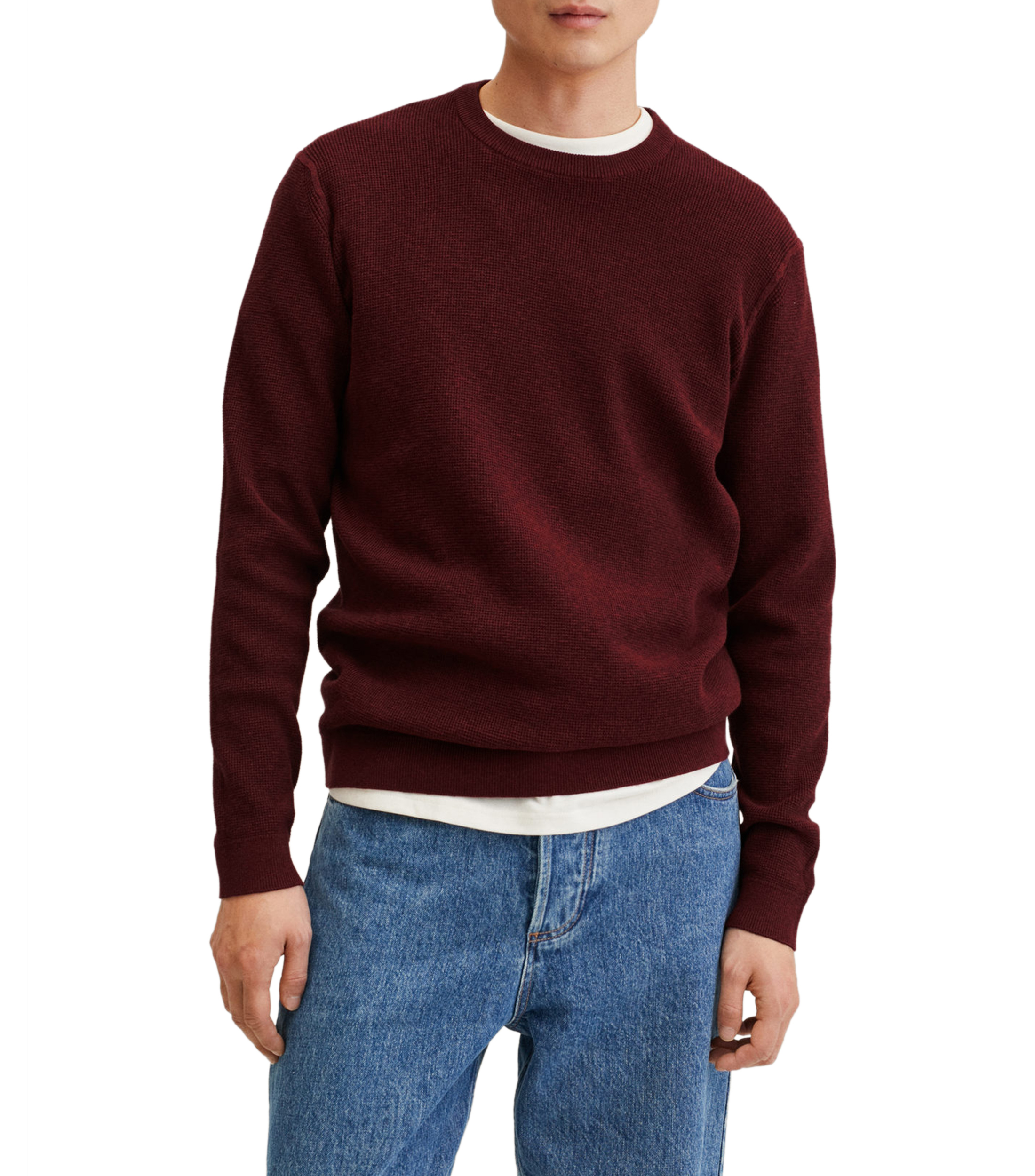 Mango Suéter cuello redondo Hombre - El Palacio de Hierro