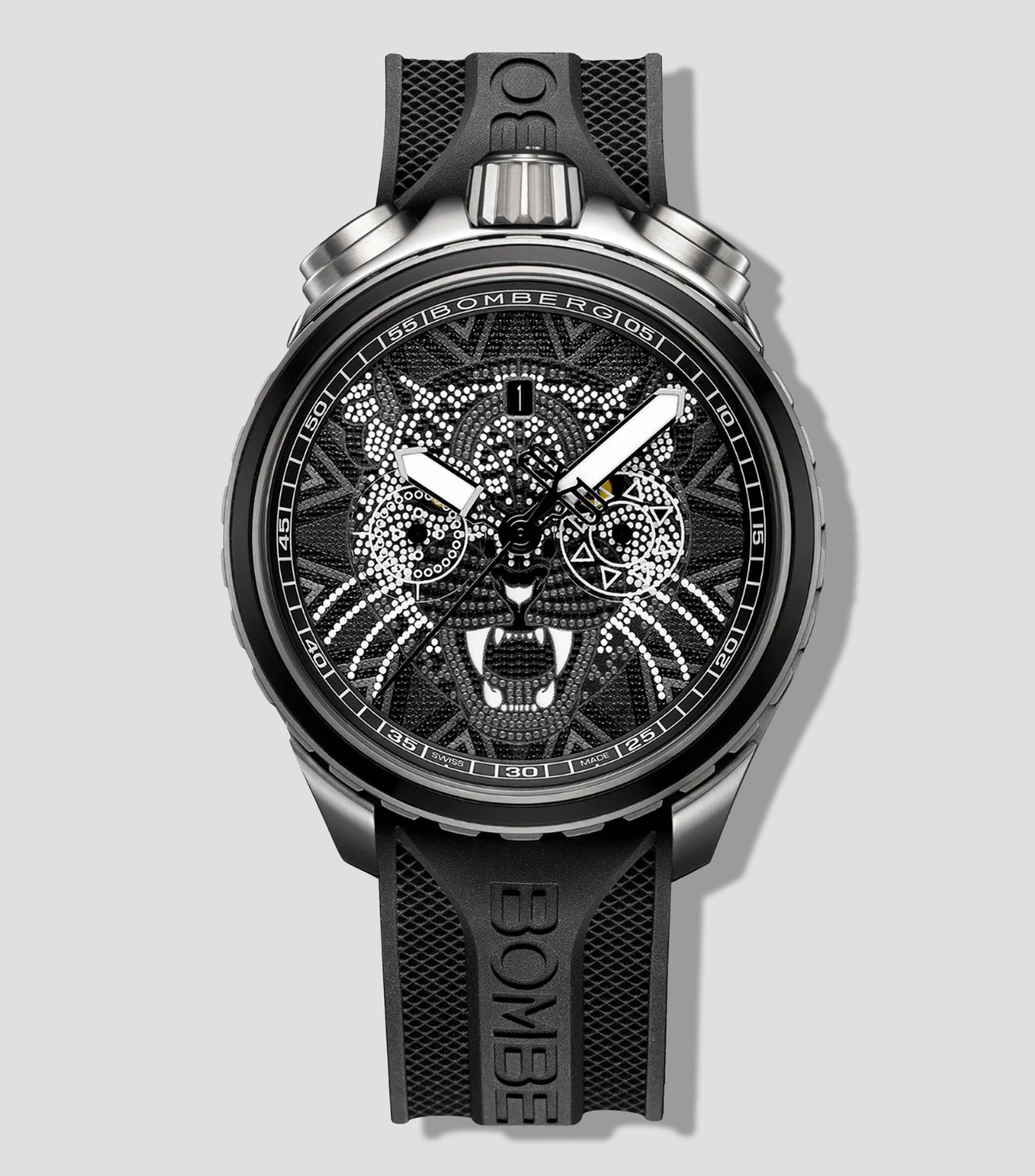 Bomberg Reloj para Hombre Bolt-68 Heritage Casual, Plata - El Palacio ...