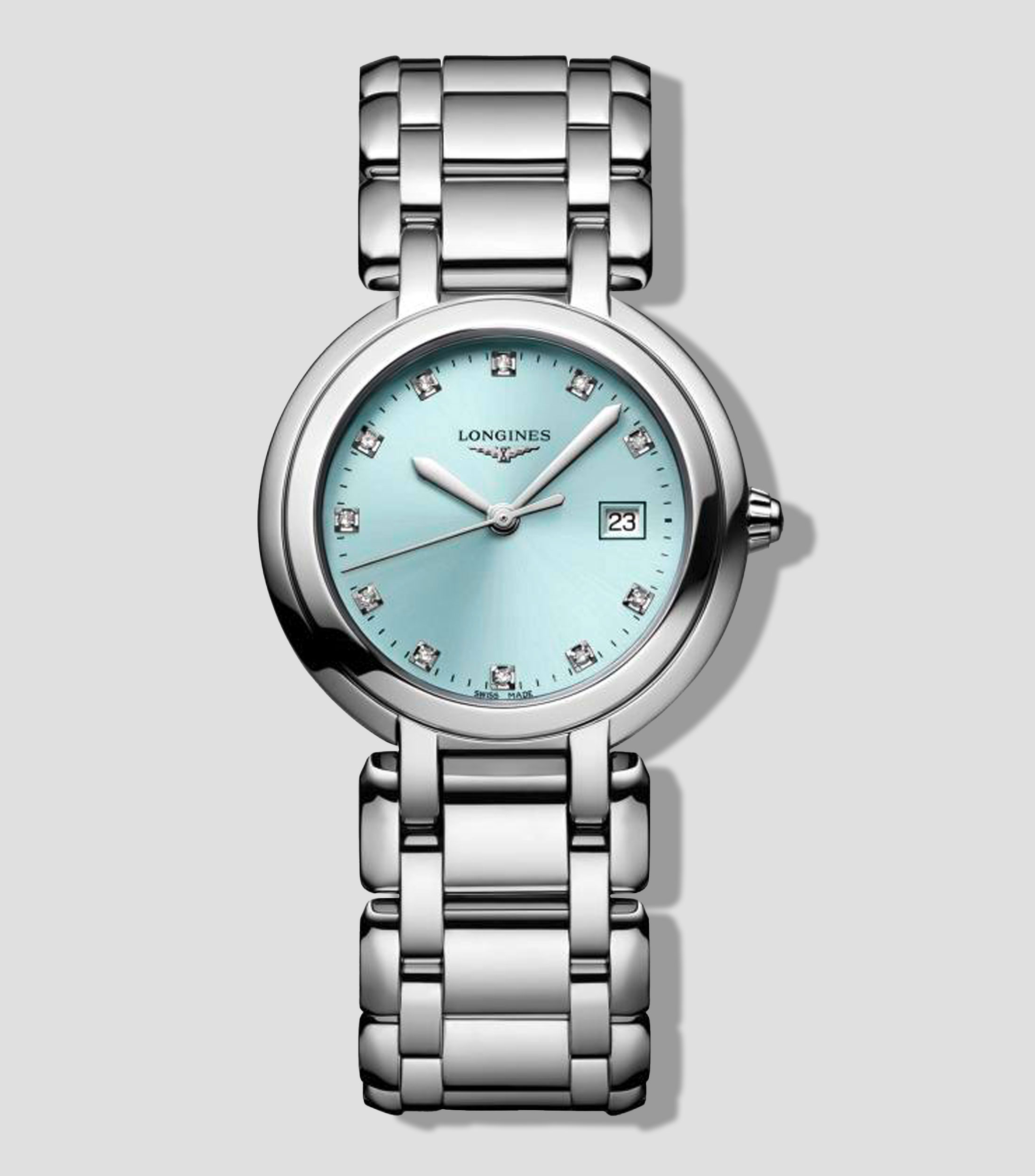 Longines Reloj para Mujer PrimaLuna casual plateado - El Palacio de Hierro