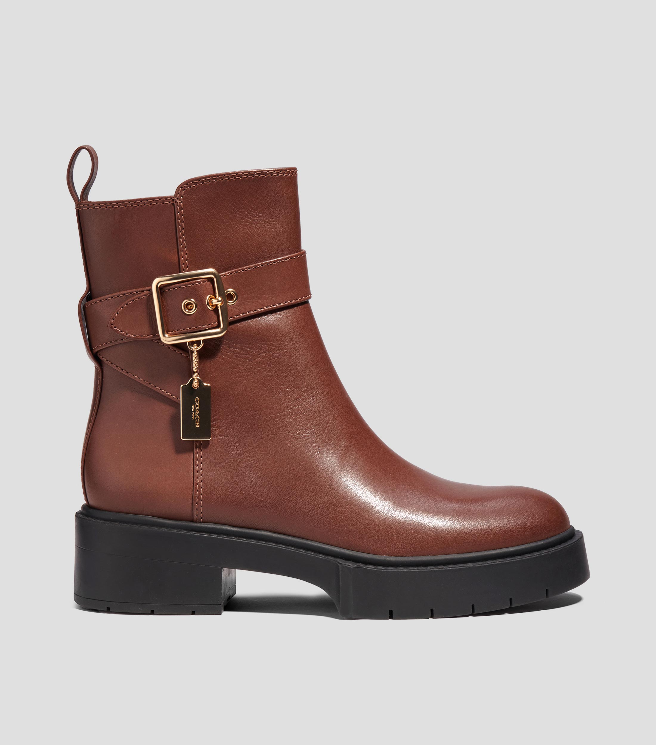 COACH Botines Lacey con tacón bajo Mujer - El Palacio de Hierro