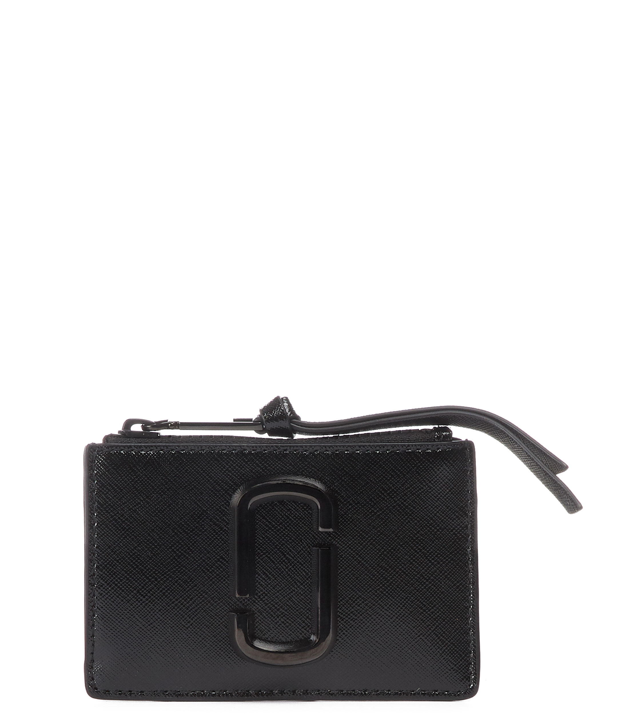 Marc Jacobs: Cartera negra en piel jaspeada Mujer | El Palacio de Hierro