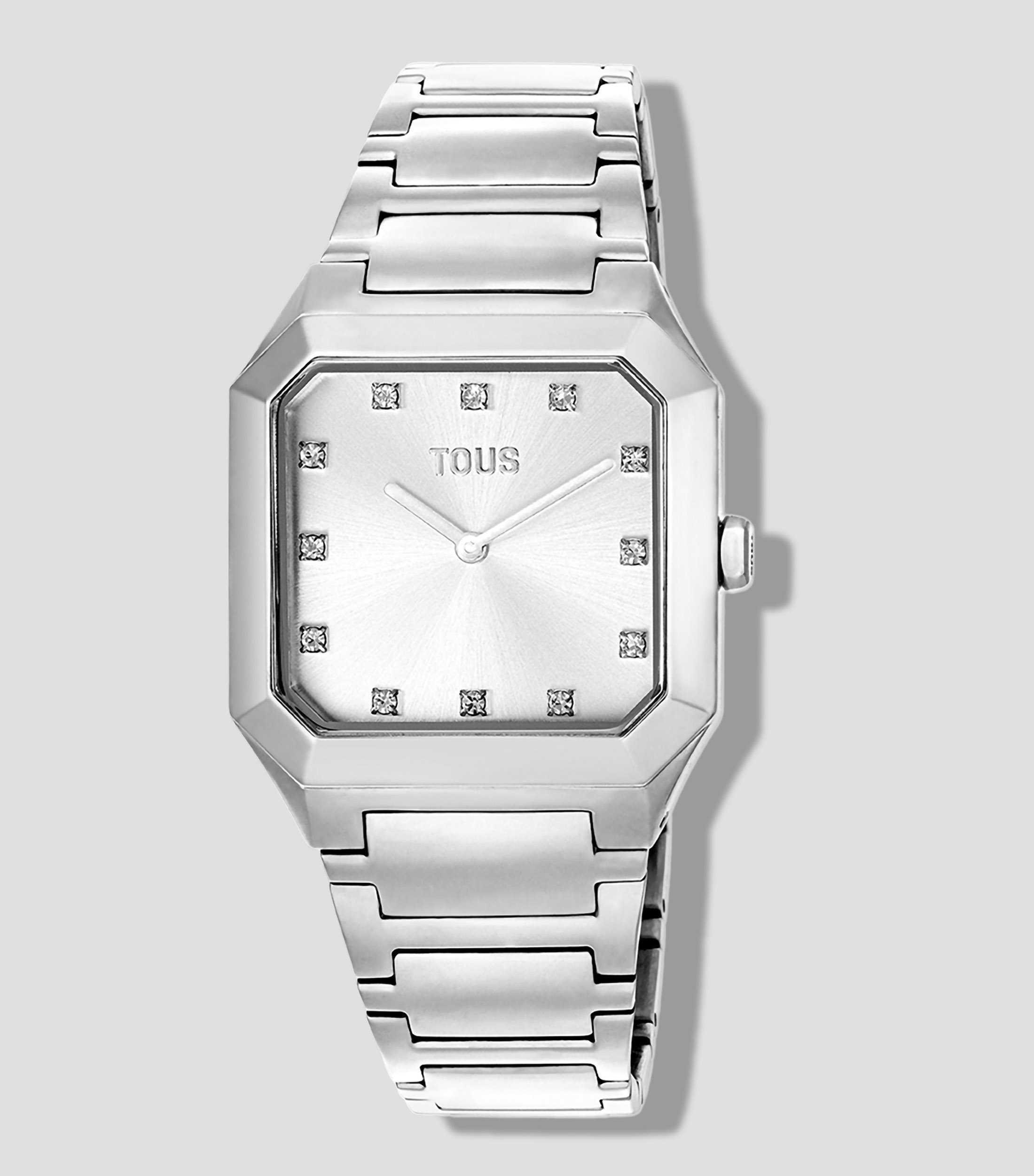 Tous Reloj Tous para mujer Karat Squared casual plateado; Es un reloj ...