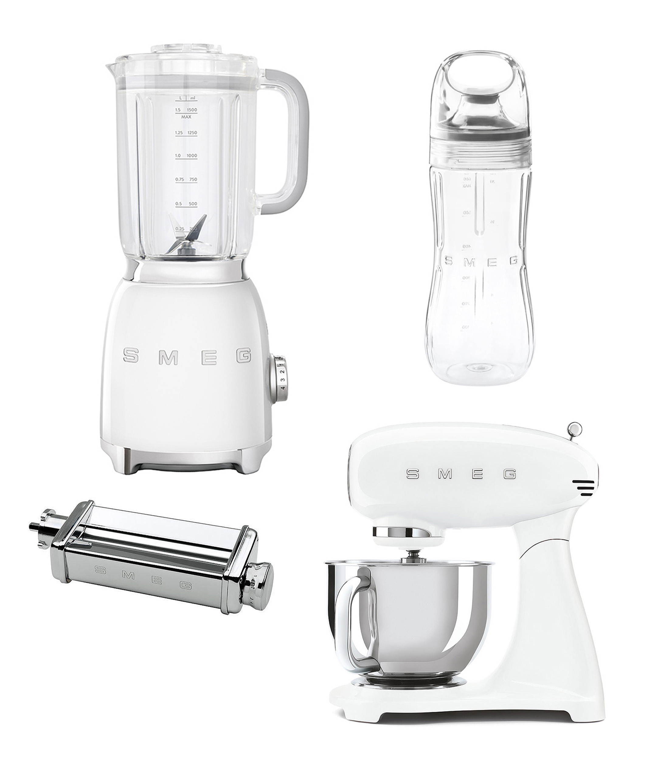 Smeg Combo Batidora Blanco - El Palacio de Hierro