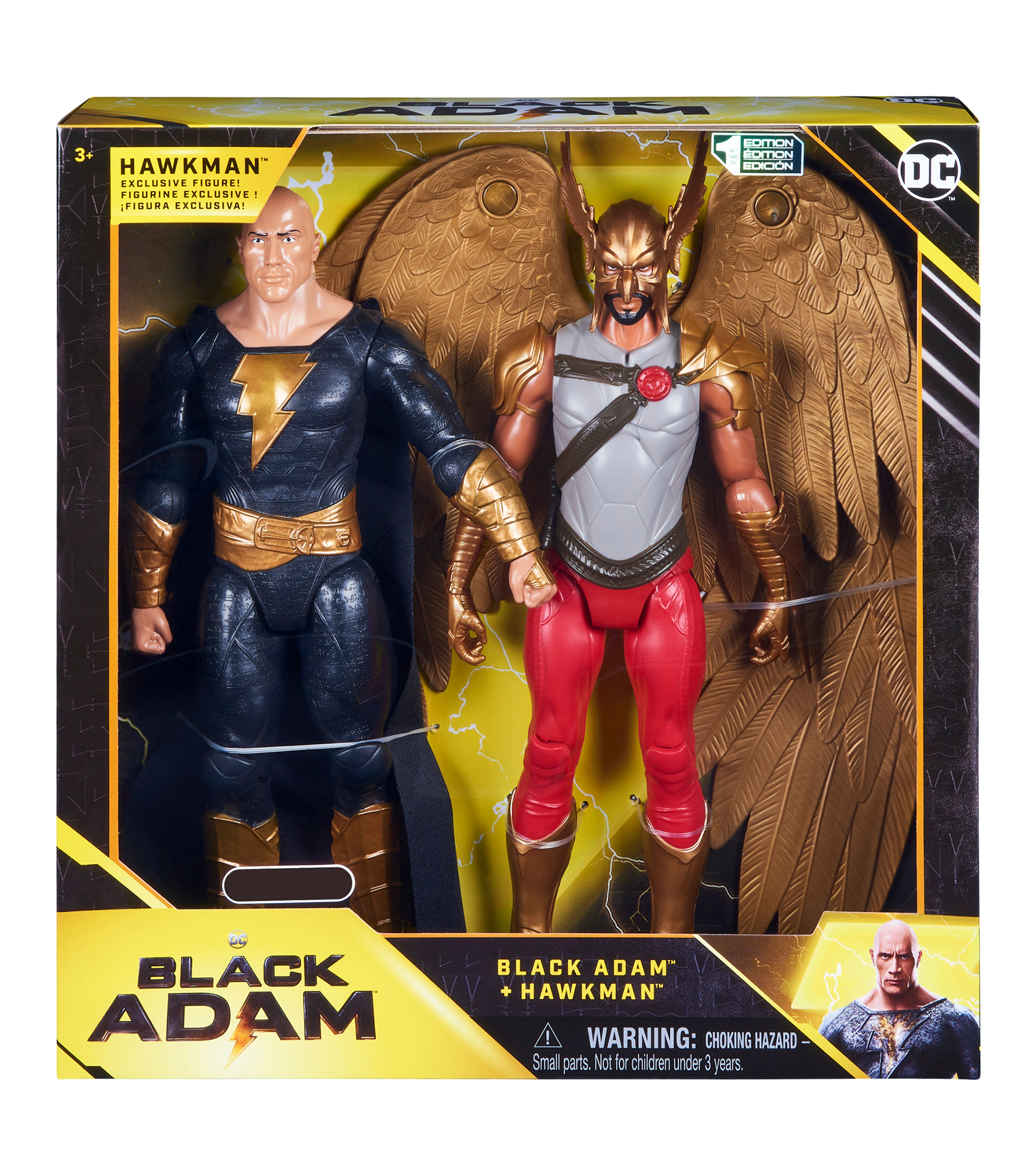 Spin Master Set 2 Figuras Black Adam + Hawkman - El Palacio de Hierro