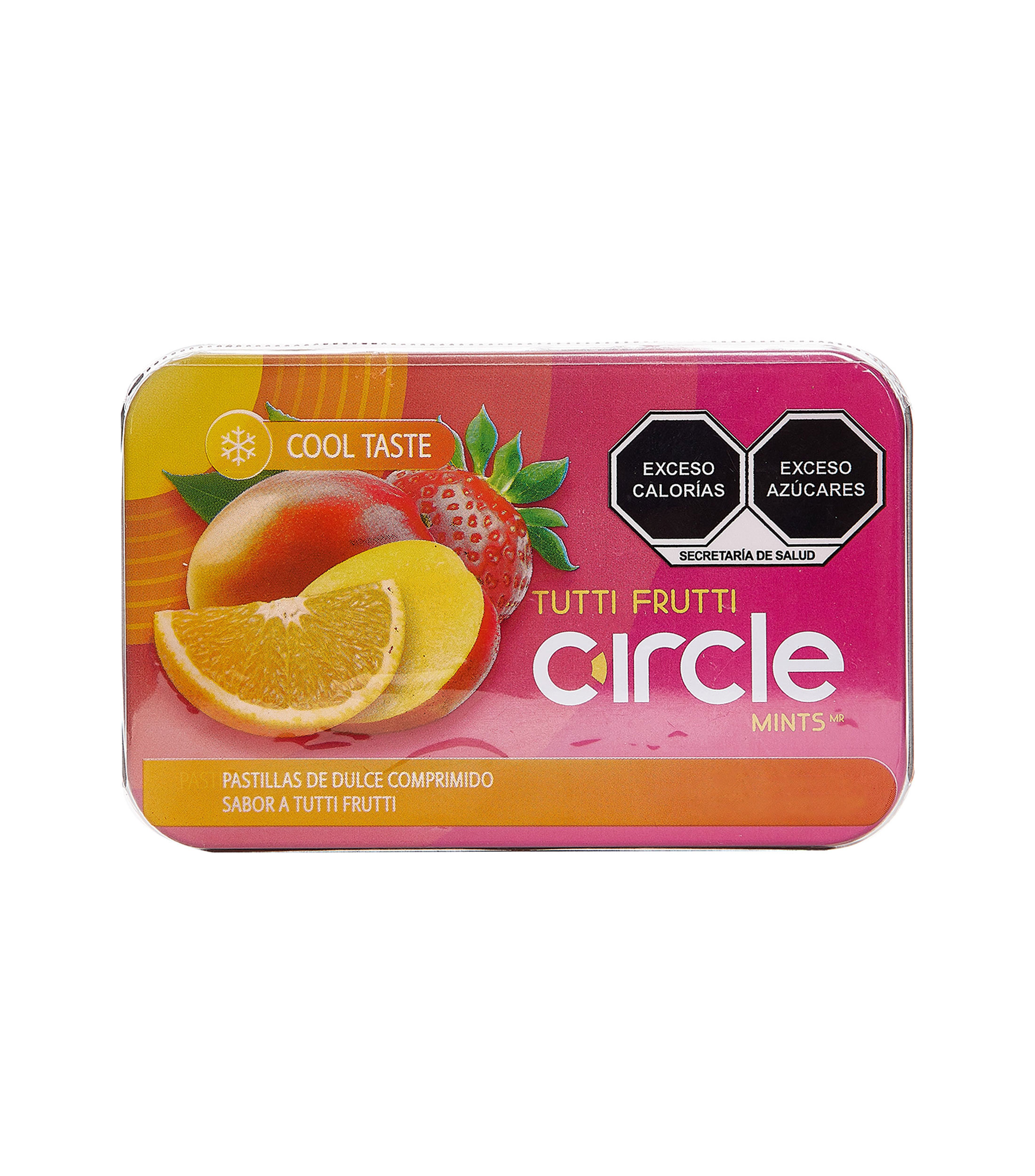Circle Mints Pastillas de dulce comprimido Tutti Frutti, 28 g - El ...