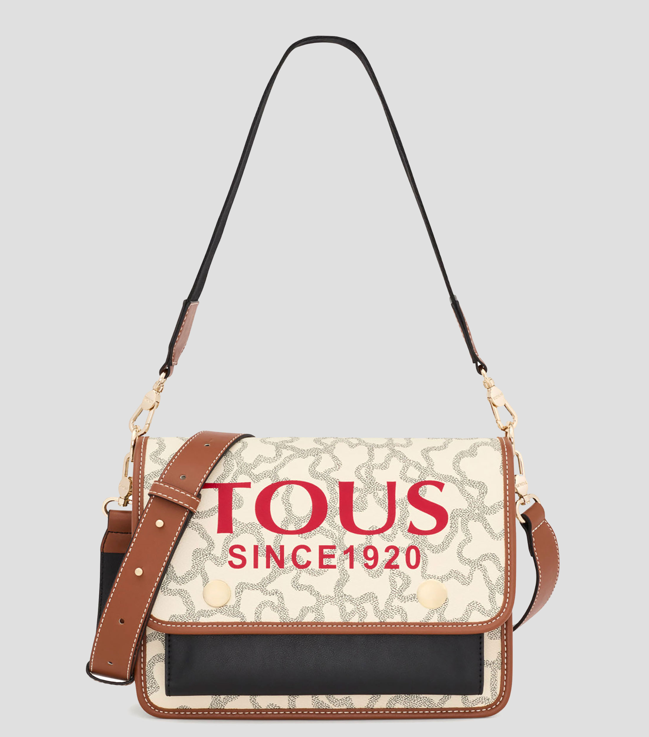 Tous: Bolso crossbody beige M Kaos Icon Mujer | El Palacio de Hierro