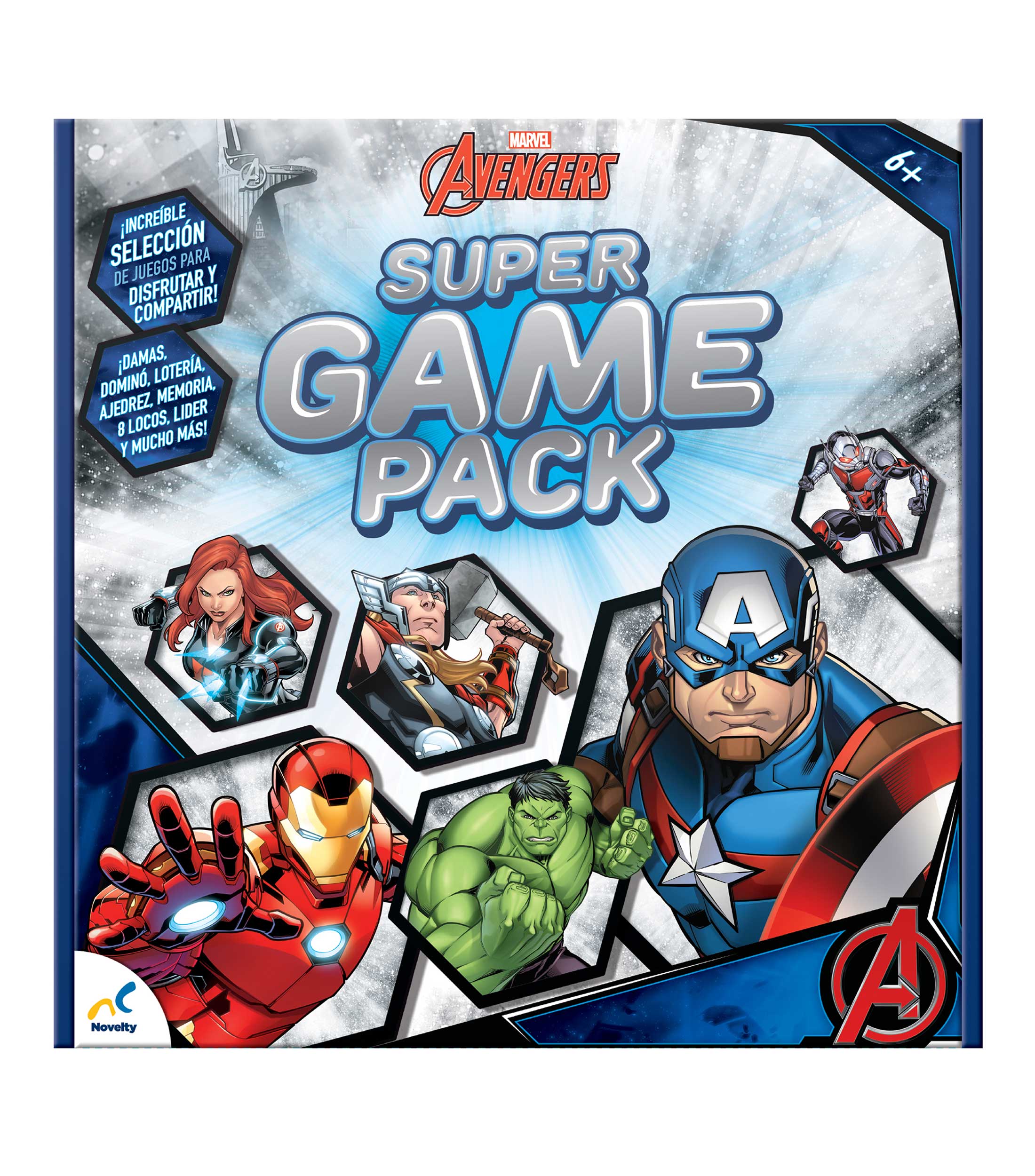 Novelty Super Game Pack Avengers - El Palacio de Hierro
