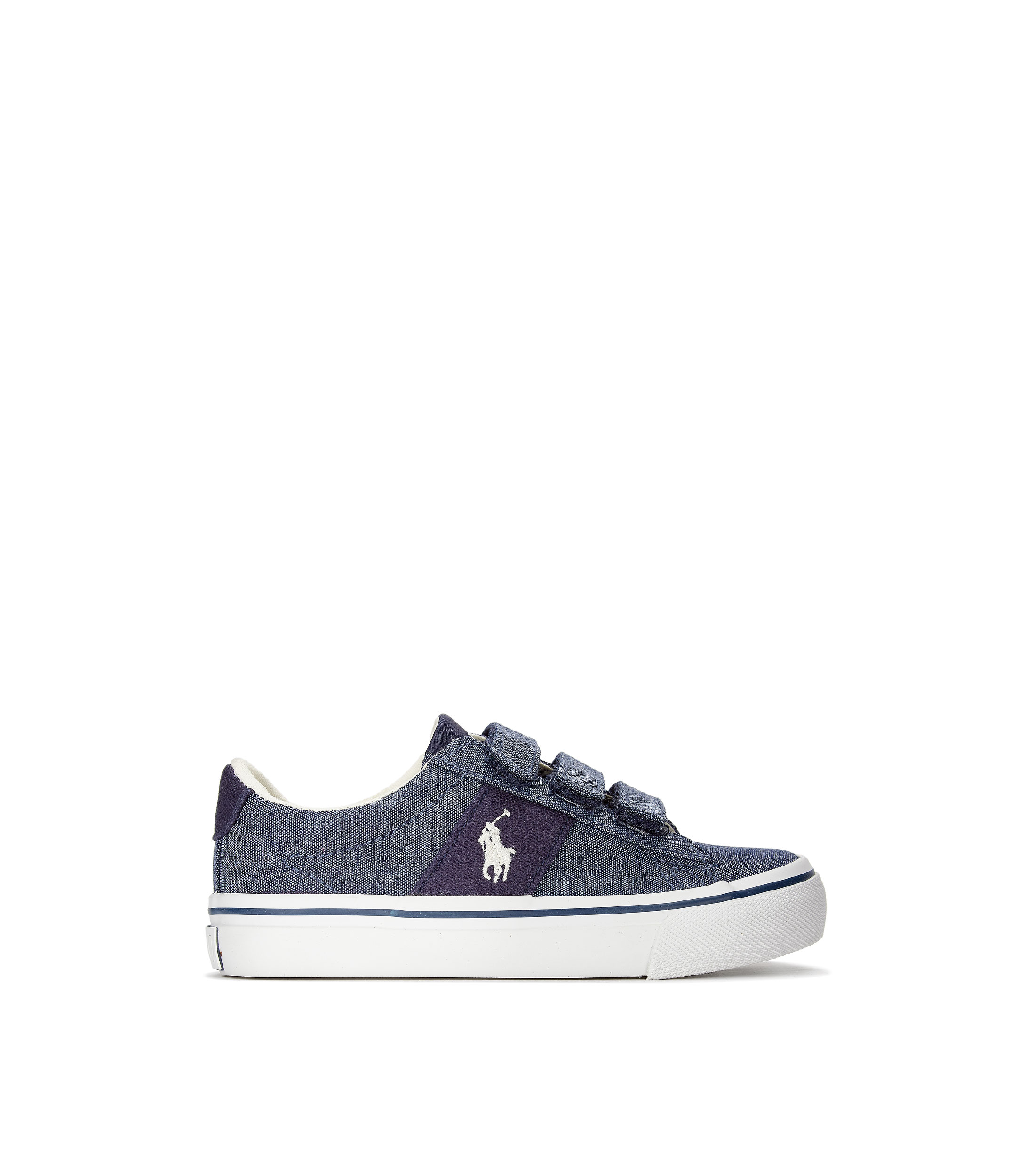 Polo Ralph Lauren: Tenis casuales Polo Sayer azules Niños | El Palacio ...