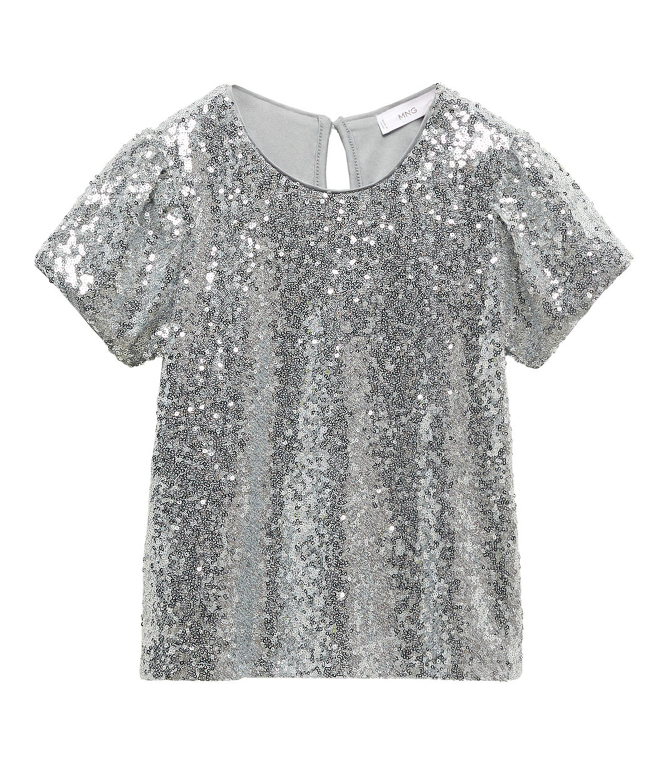 Mango: Playera de lentejuelas Niña | El Palacio de Hierro