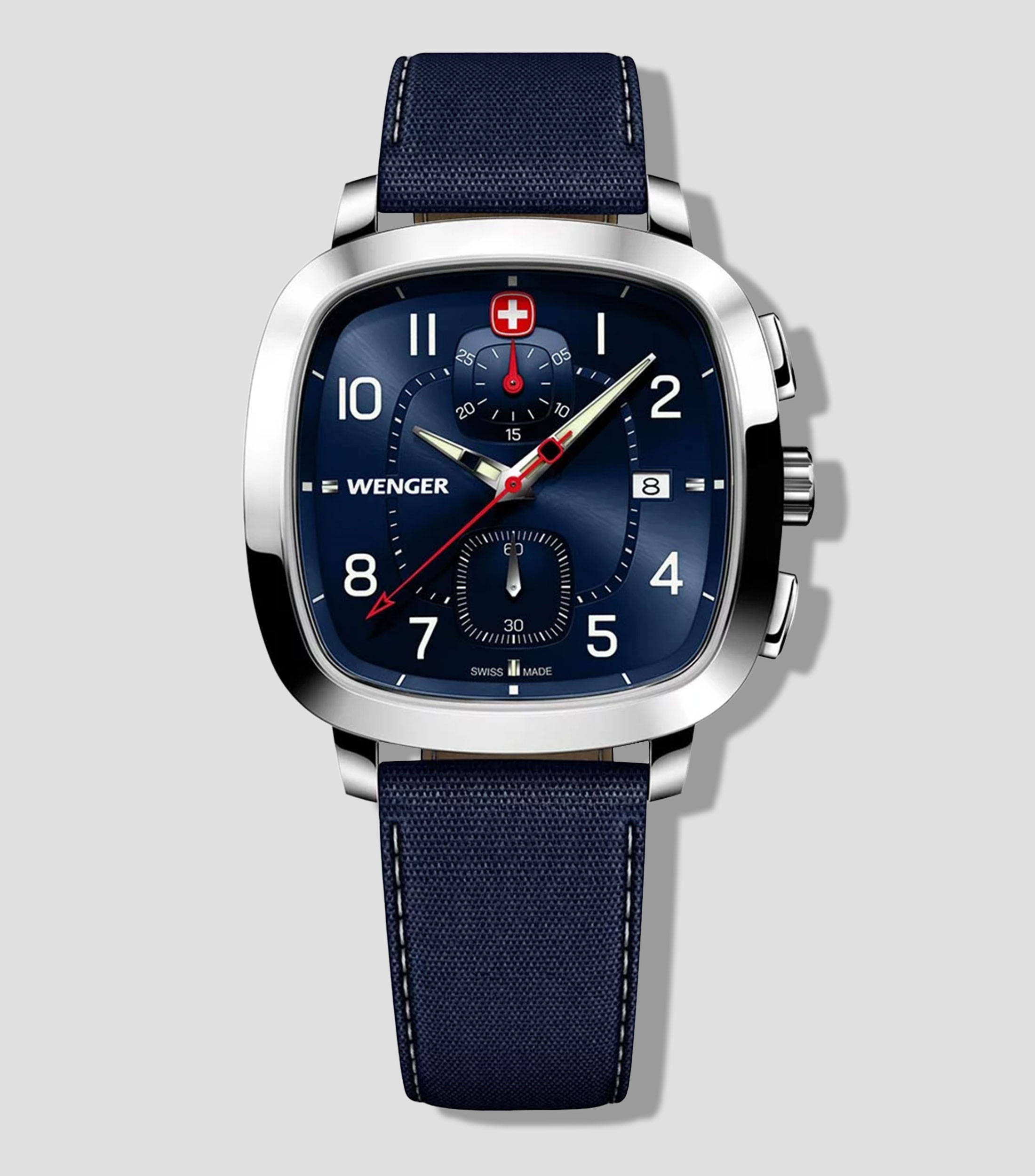 Wenger: Reloj para Hombre Vintage Sport Casual, Plata | El Palacio de ...