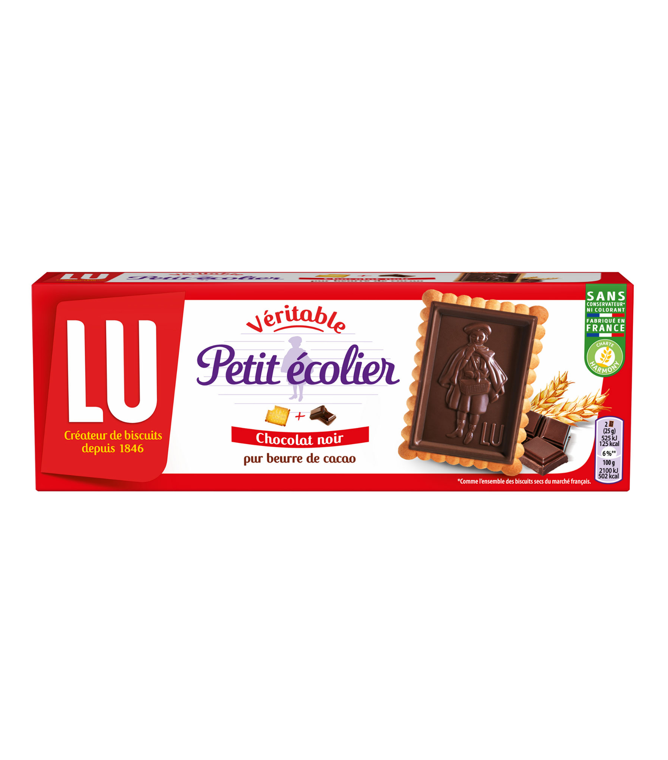 LU | Galletas Petit Écolier Chocolate amargo, 150 gr | El Palacio de Hierro
