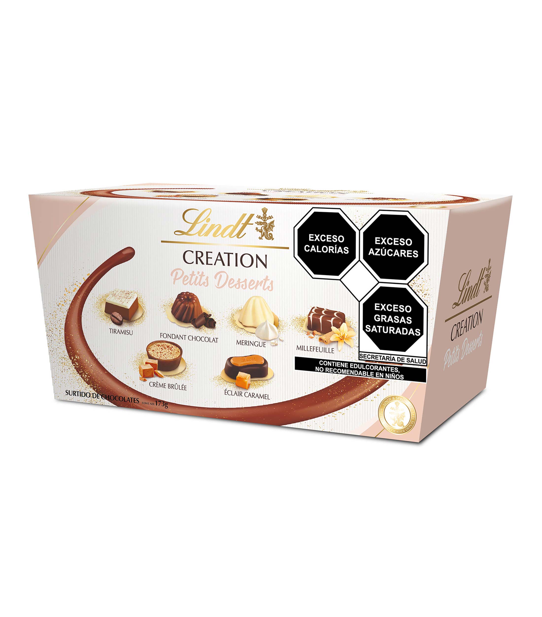 Lindt Surtido de Chocolates "Petits Desserts", 173 g - El Palacio de Hierro