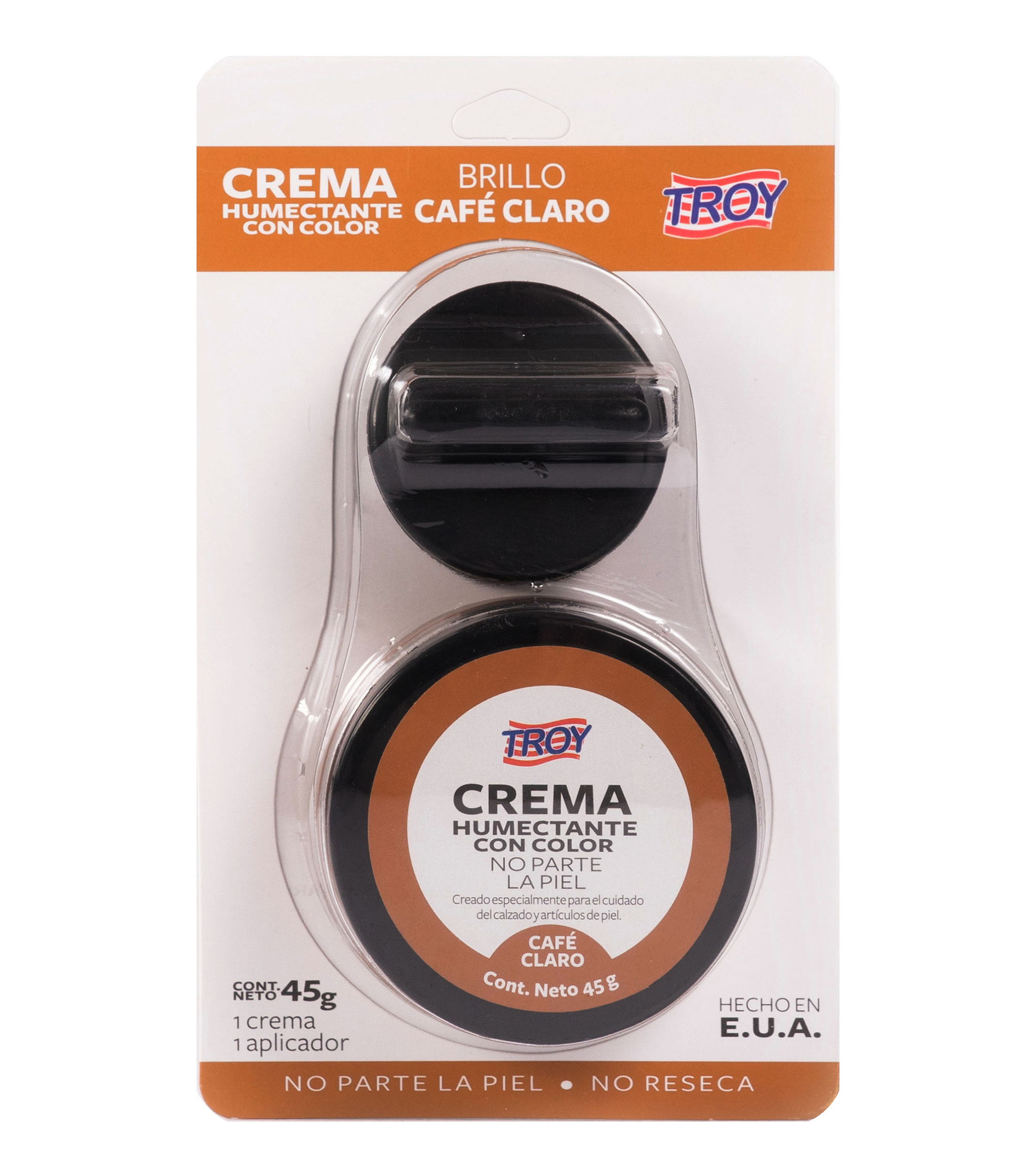 Troy Crema autobrillante humectante para calzado de piel, 50 gr - El ...