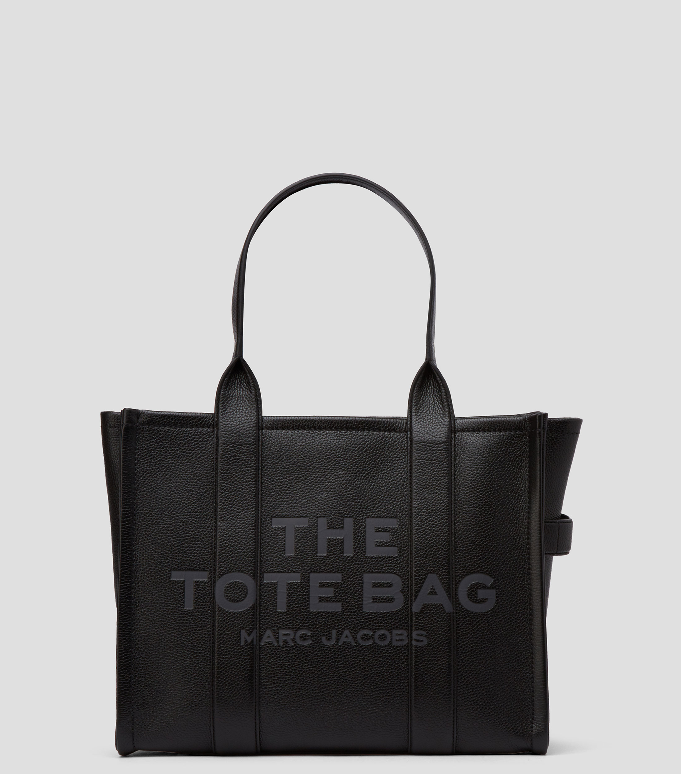 Marc Jacobs: Bolso tote negro en piel granulado Mujer | El Palacio de Hierro