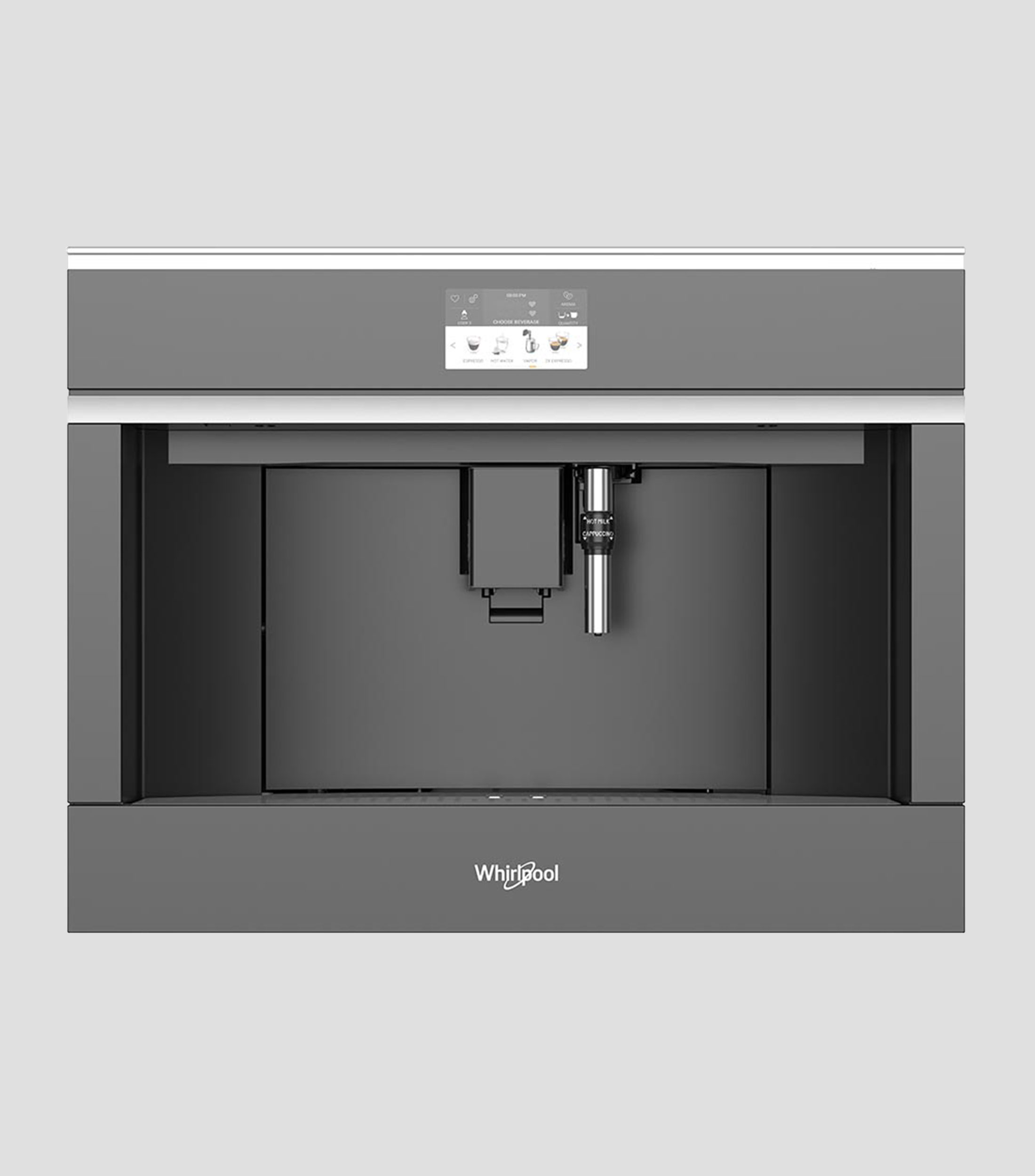 Whirlpool Máquina de Café Empotrable WCM242B negra - El Palacio de Hierro