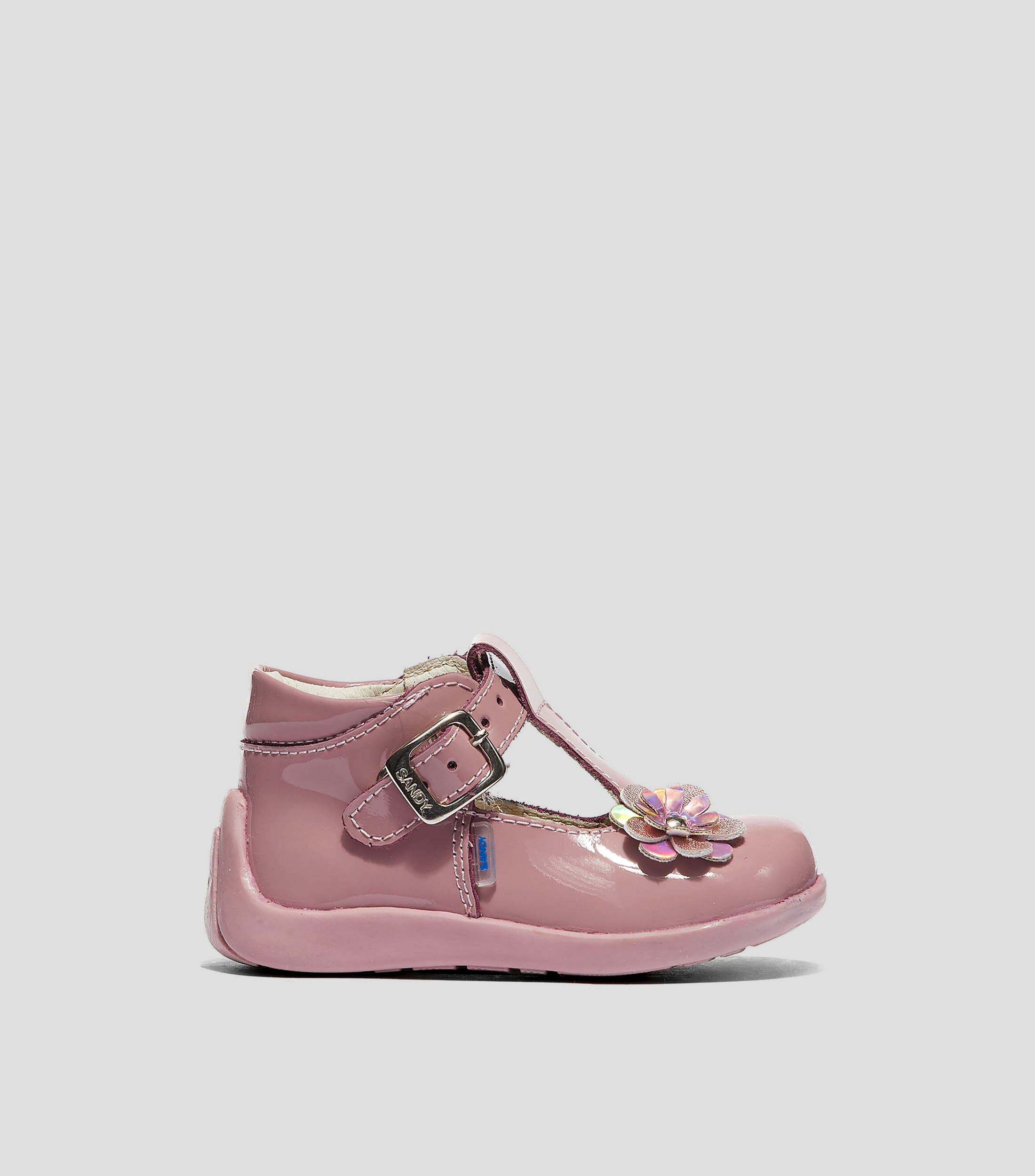 Sandy Zapatos Mary Jane con flor Bebé