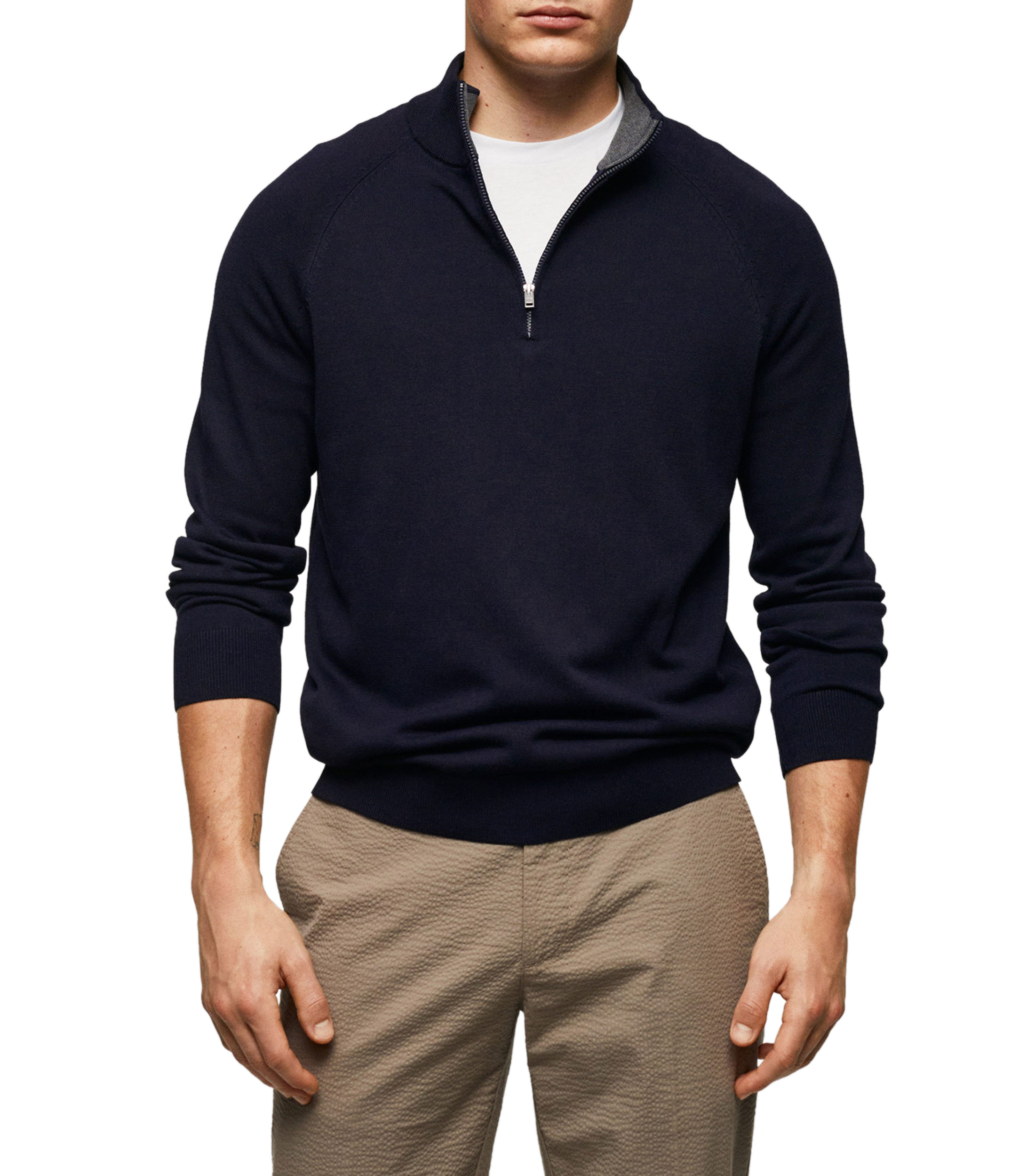 Mango Suéter cuello alto Hombre - El Palacio de Hierro