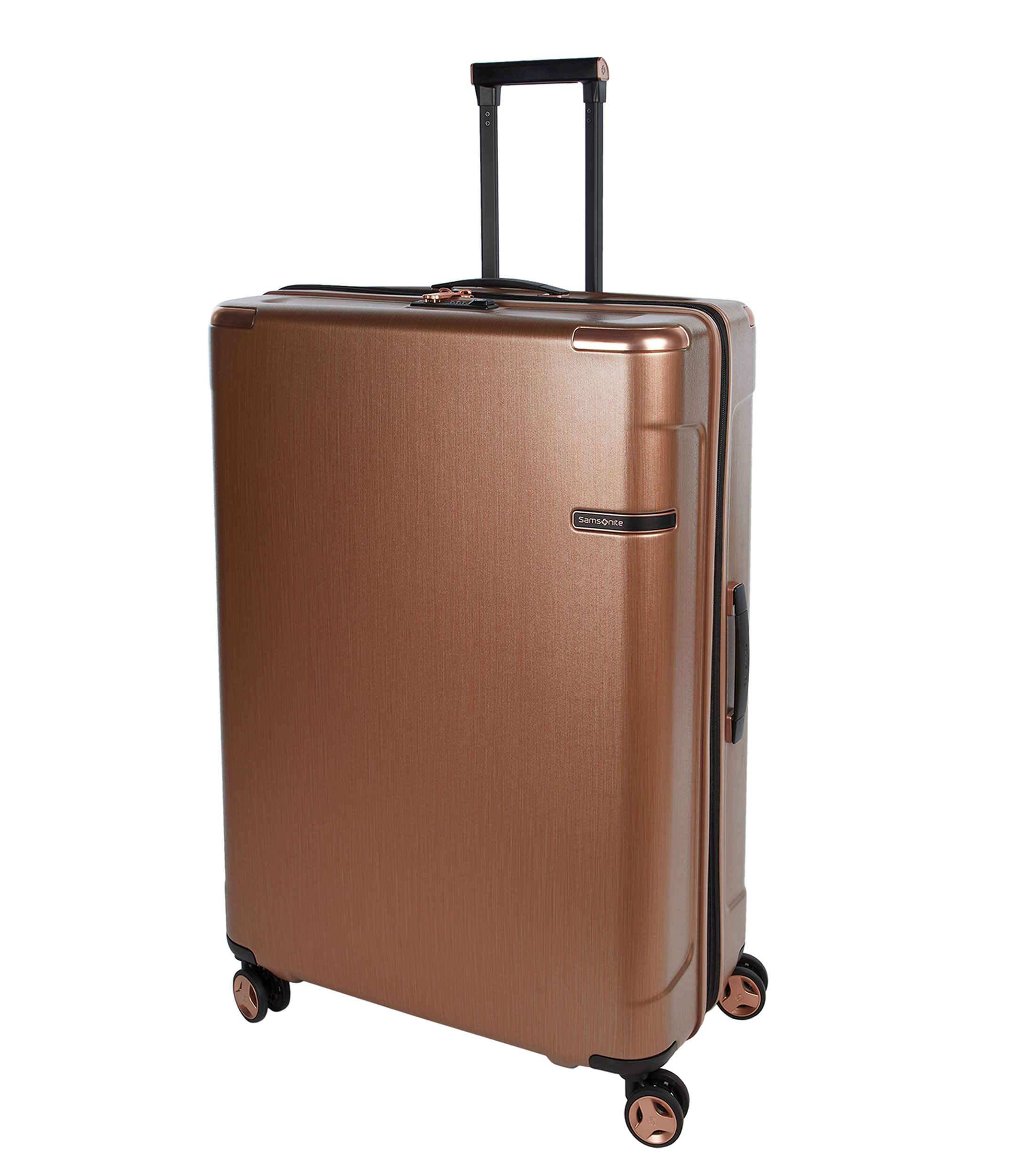 Samsonite Maleta vertical de viaje Evoa Rosa metálico - El Palacio de ...