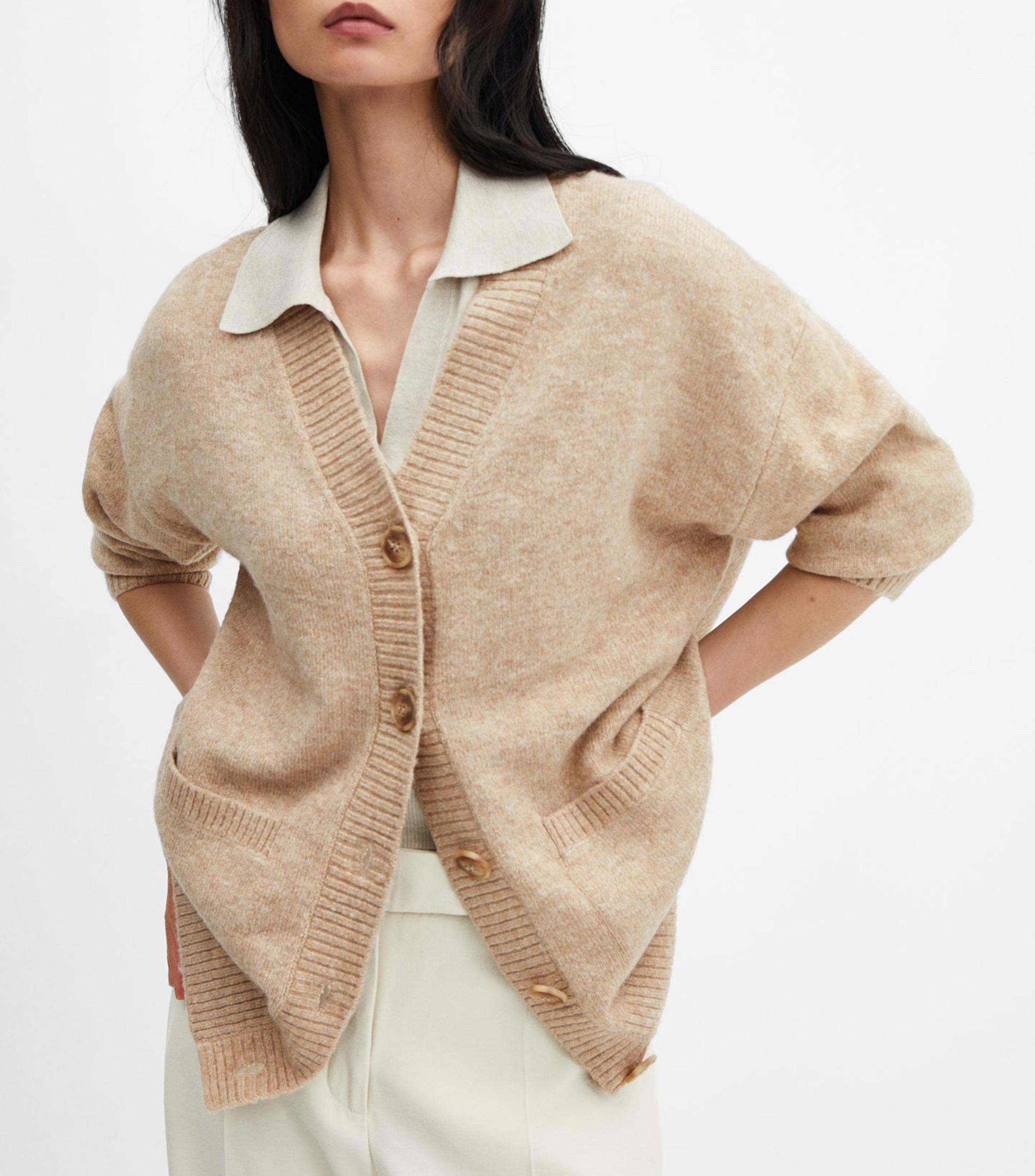 Mango: Cárdigan largo Mujer | El Palacio de Hierro