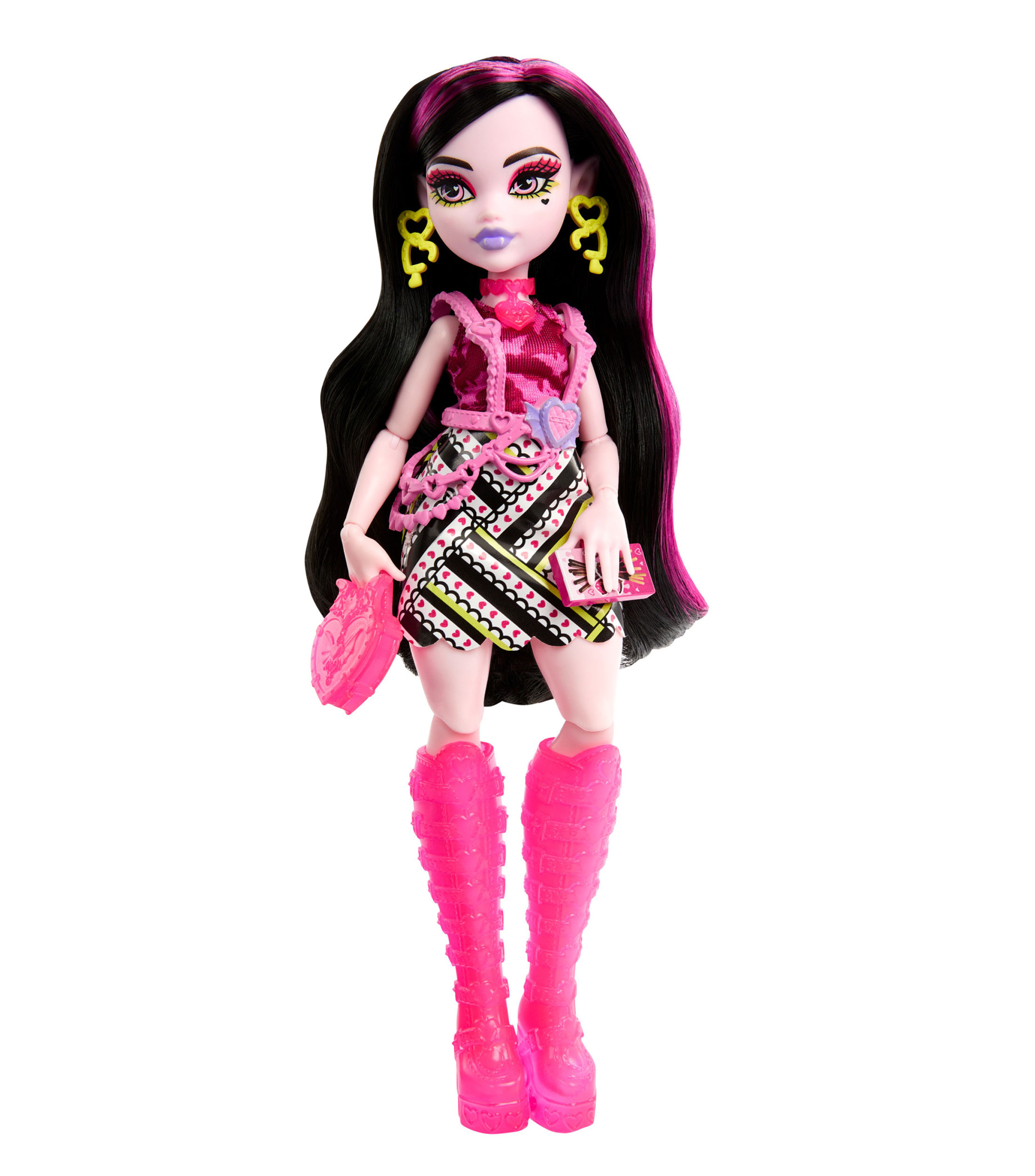 Monster High: Muñeca Skulltimates Sustos Neón Draculaura | El Palacio ...
