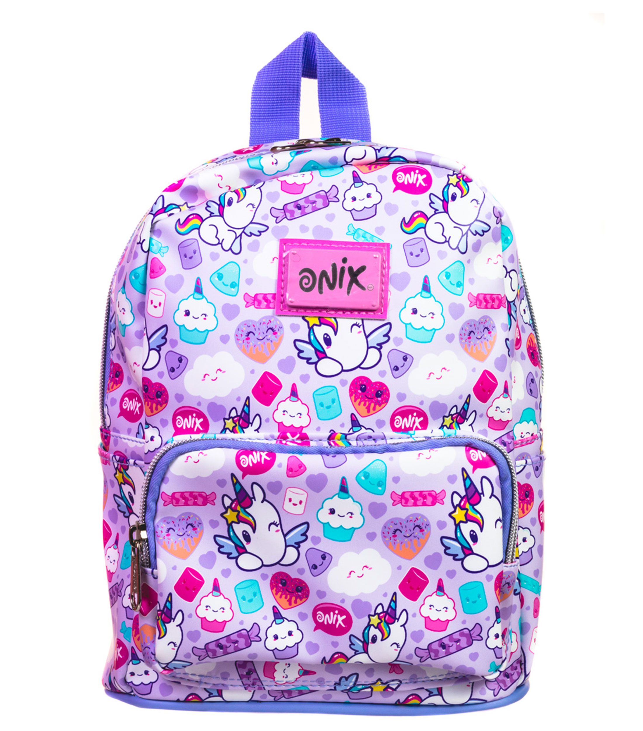 Onix: Bolso backpack multicolor Unicornios con multidiseño Niña | El ...