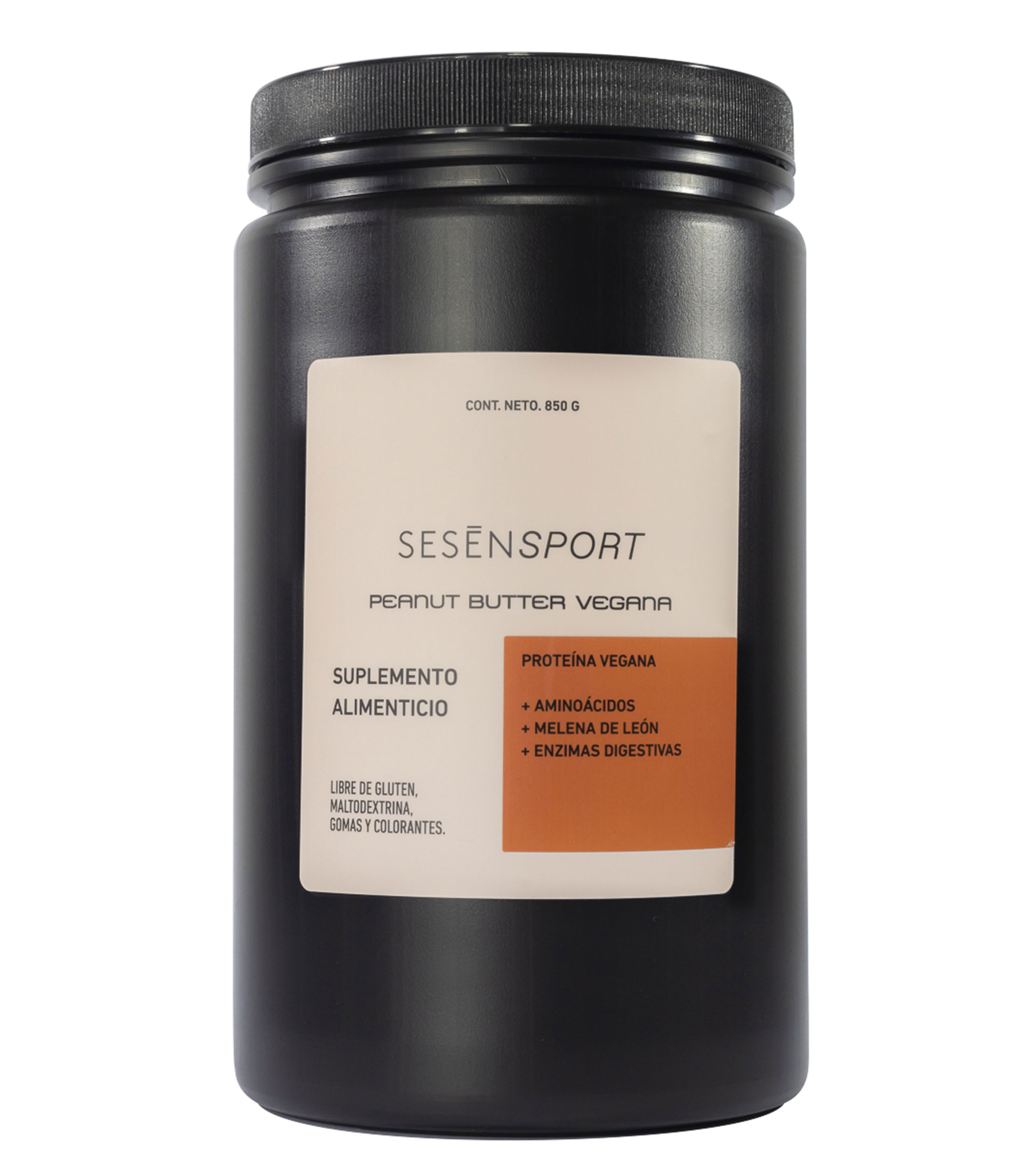 Sesén Sport Proteína Vegana Colágeno Peanut Butter, 850 gr - El Palacio ...