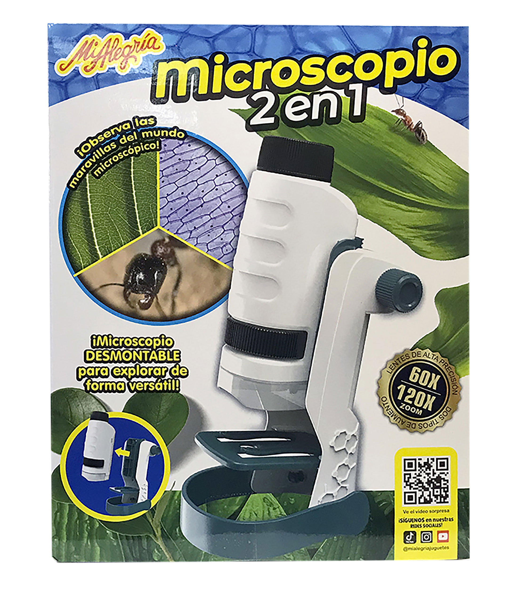 Mi Alegría Microscopio 2 en 1 - El Palacio de Hierro