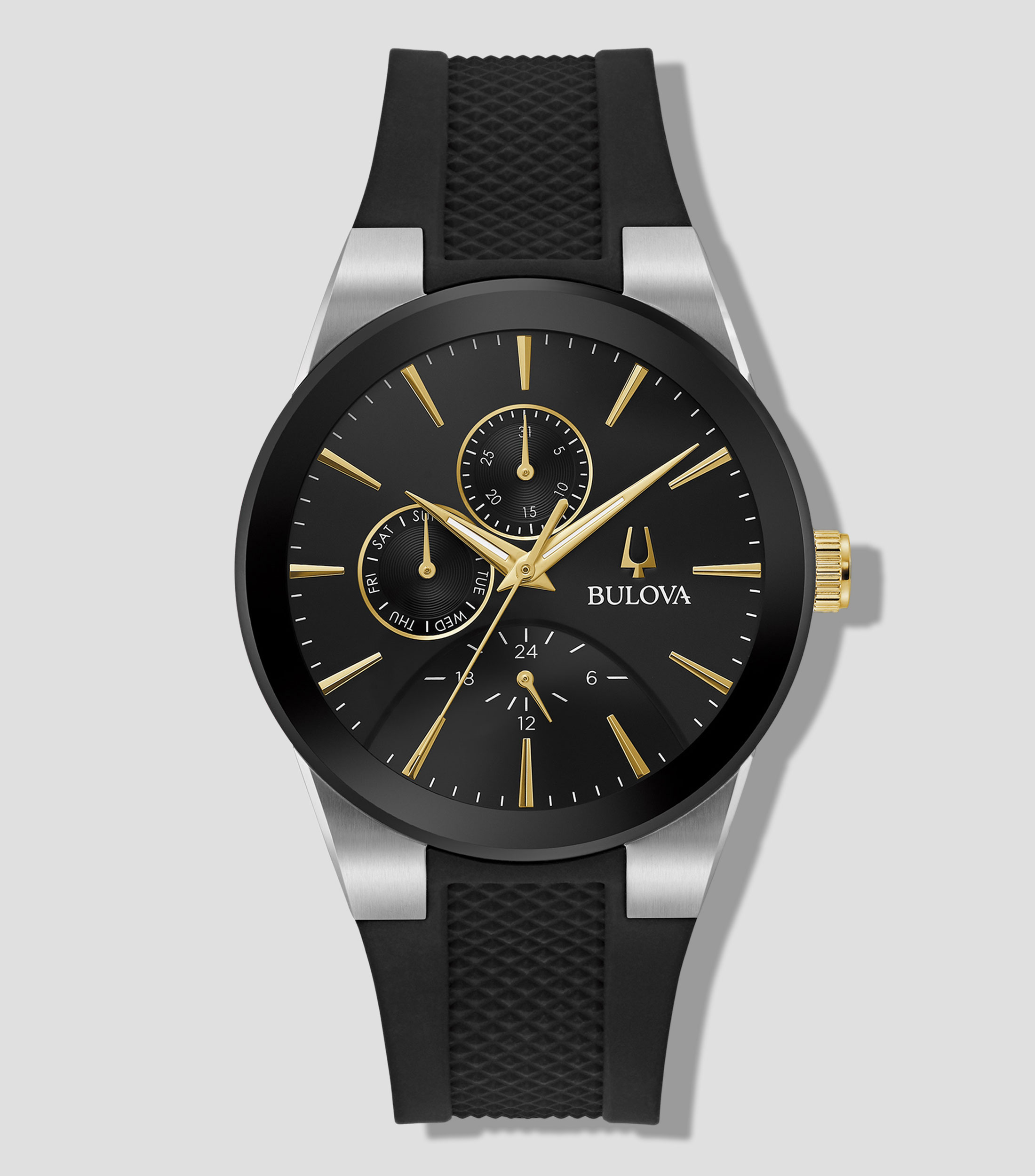Bulova Reloj para hombre Modern casual Negro - El Palacio de Hierro