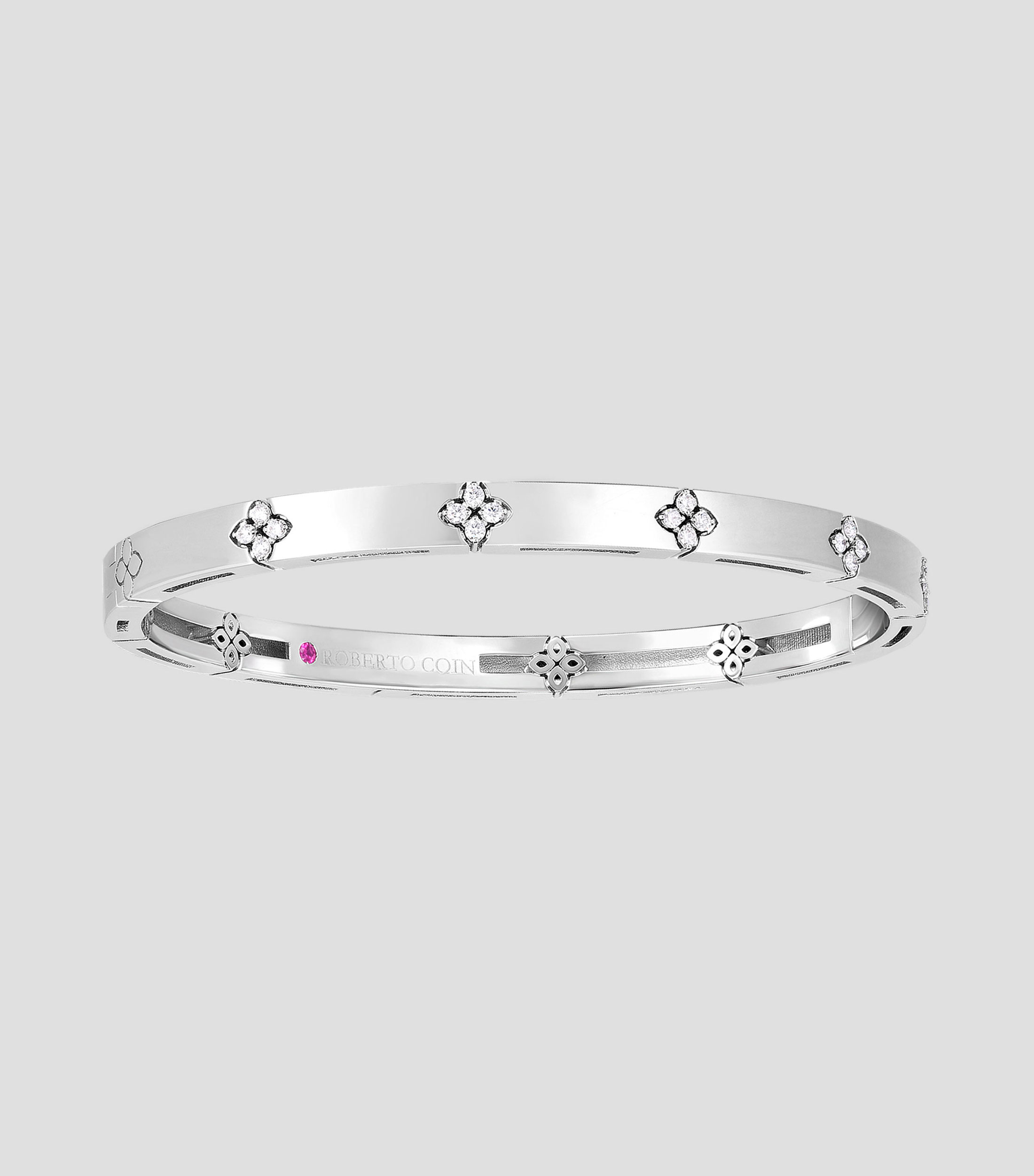 Roberto Coin Brazalete en Oro 18 Kilates con Diamantes Mujer - El ...