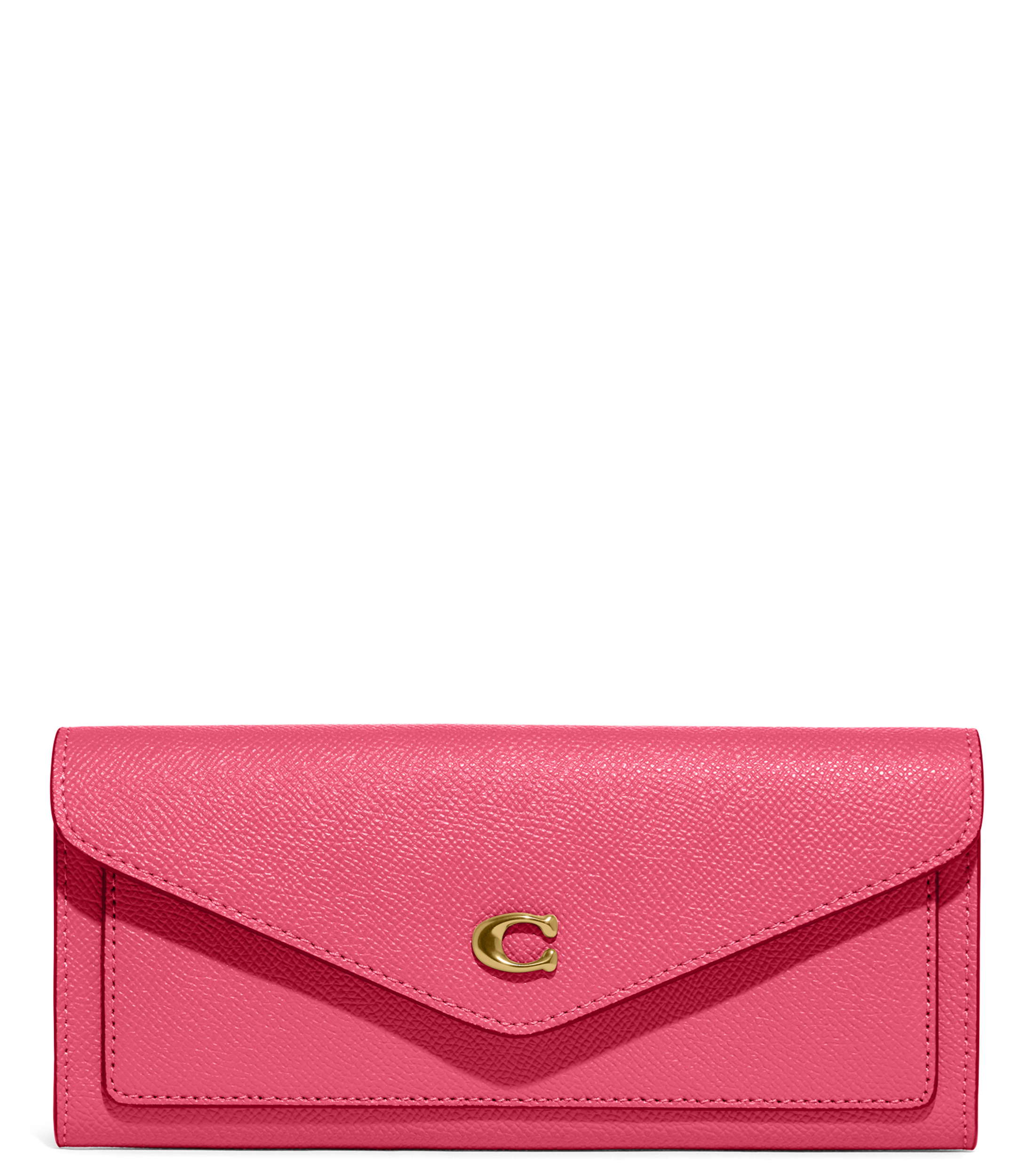 COACH Cartera de piel rosa granulada Mujer - El Palacio de Hierro