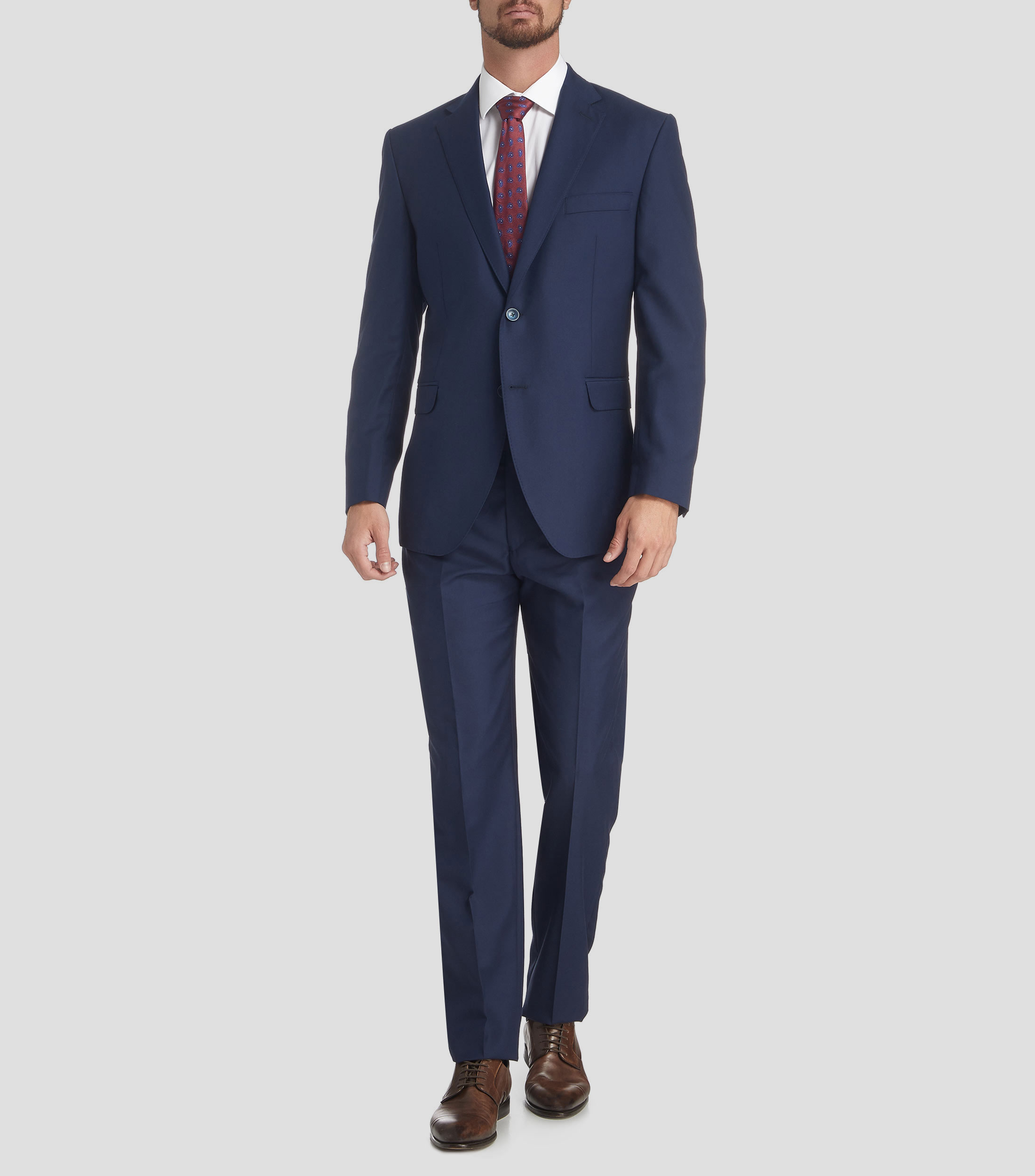 Perry Ellis Traje regular liso Hombre - El Palacio de Hierro