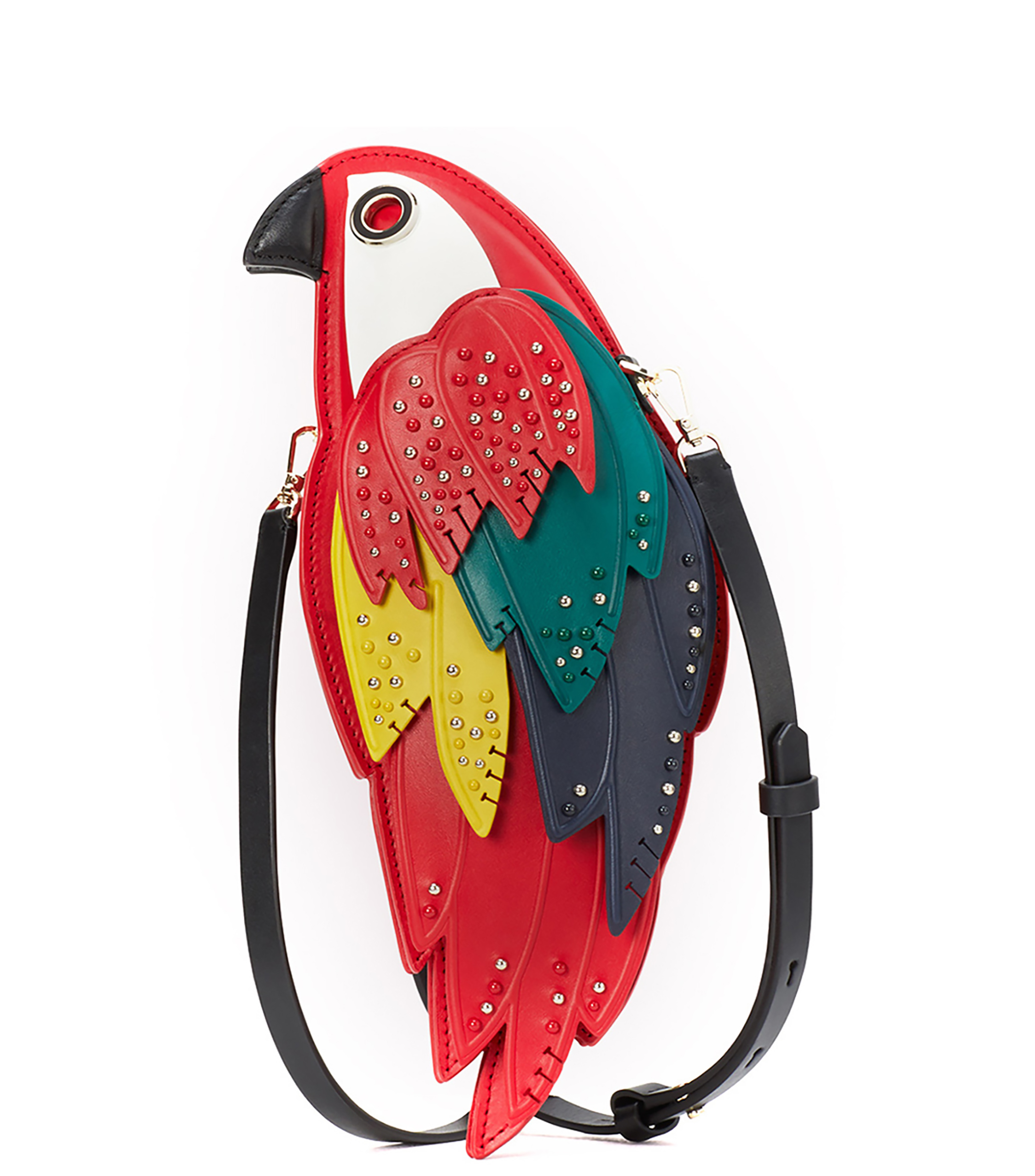 Kate Spade New York Bolso Crossbody Parrot en piel