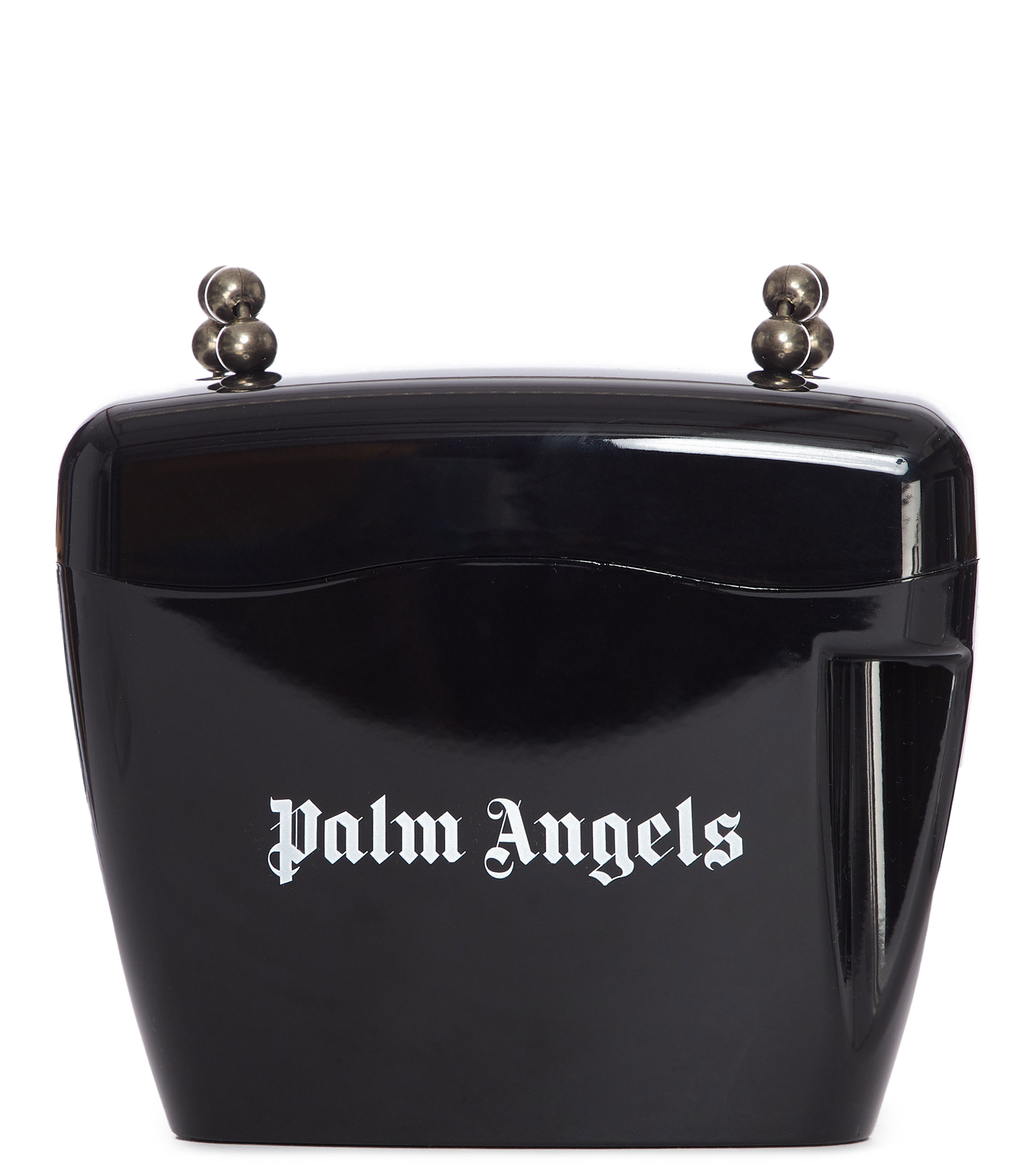 Palm Angels: Bolso crossbody negro con logotipo Mujer | El Palacio de ...