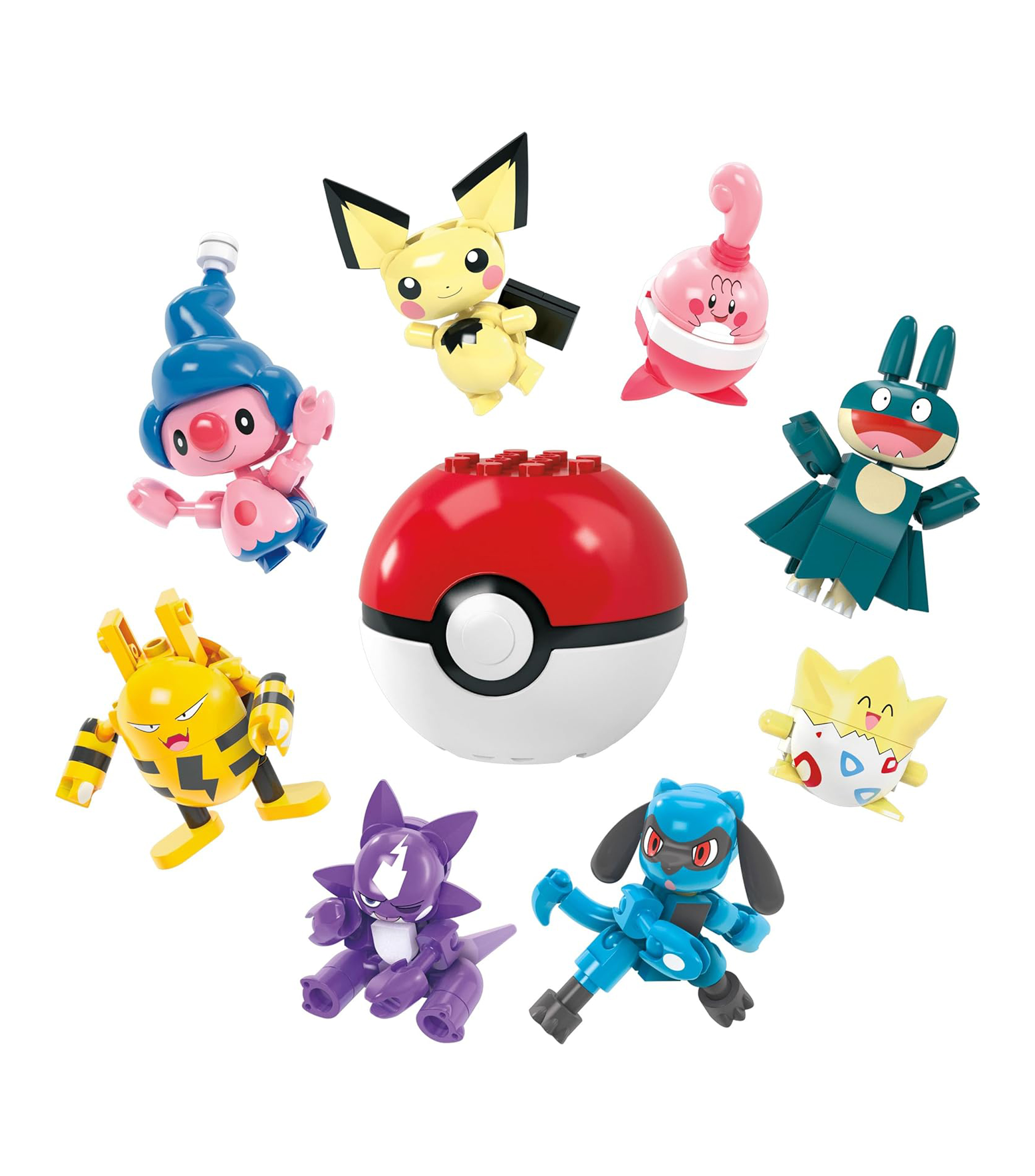 Mega Bloks: Poké Ball Mega Pack 8 Piezas para Entrenadores | El Palacio ...