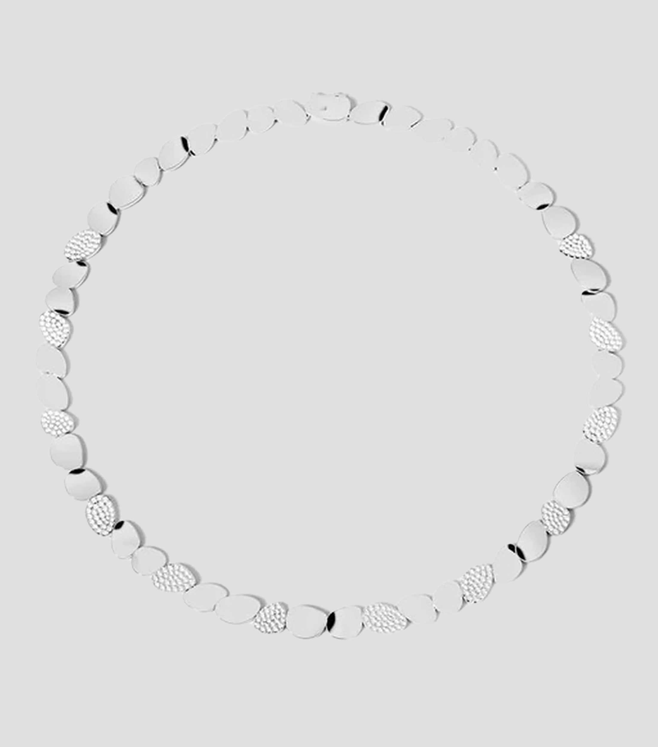 APM Monaco Collar Choker Galet en plata .925 Mujer |El Palacio de Hierro