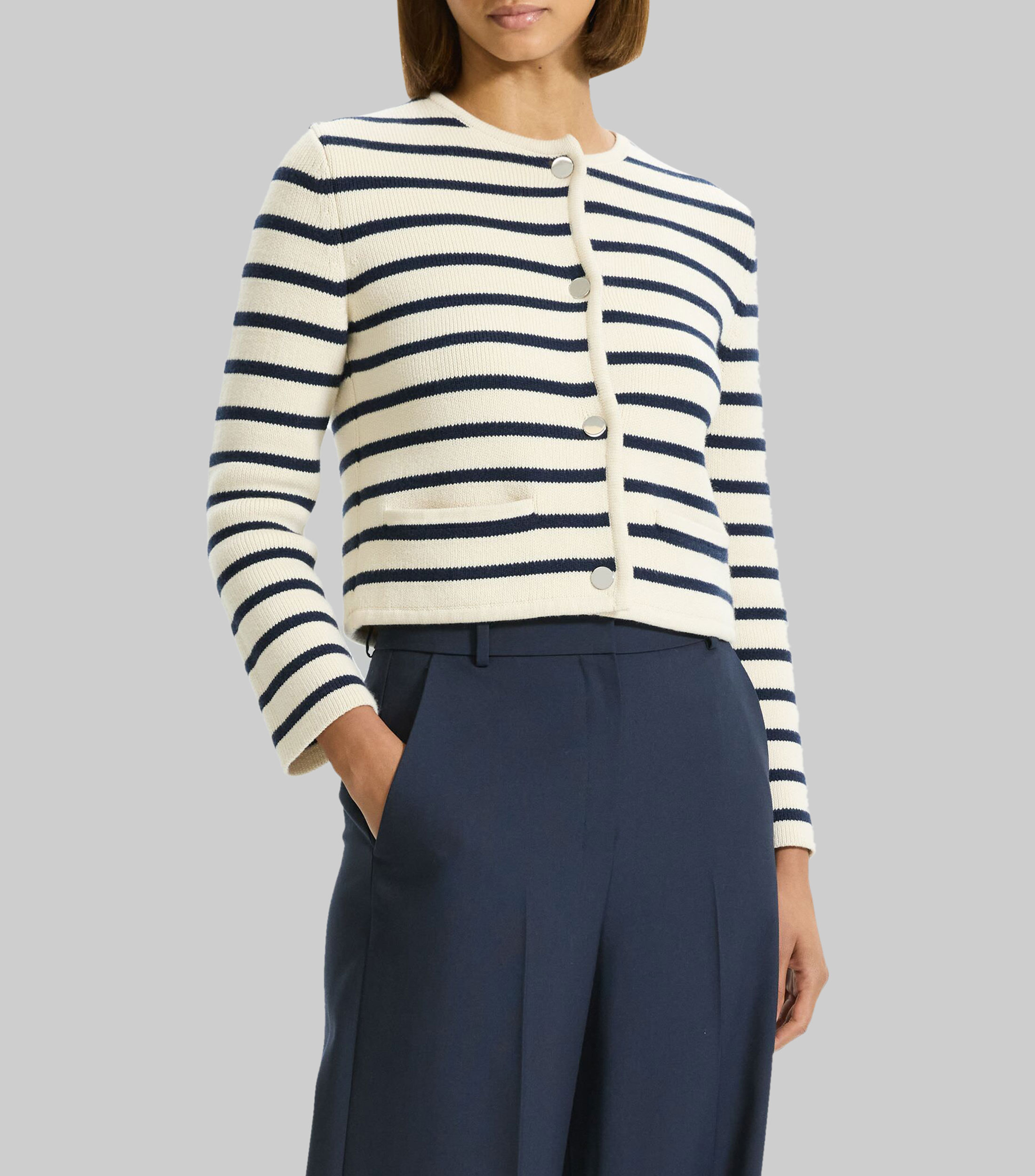 Theory Cárdigan a Rayas Mujer - El Palacio de Hierro