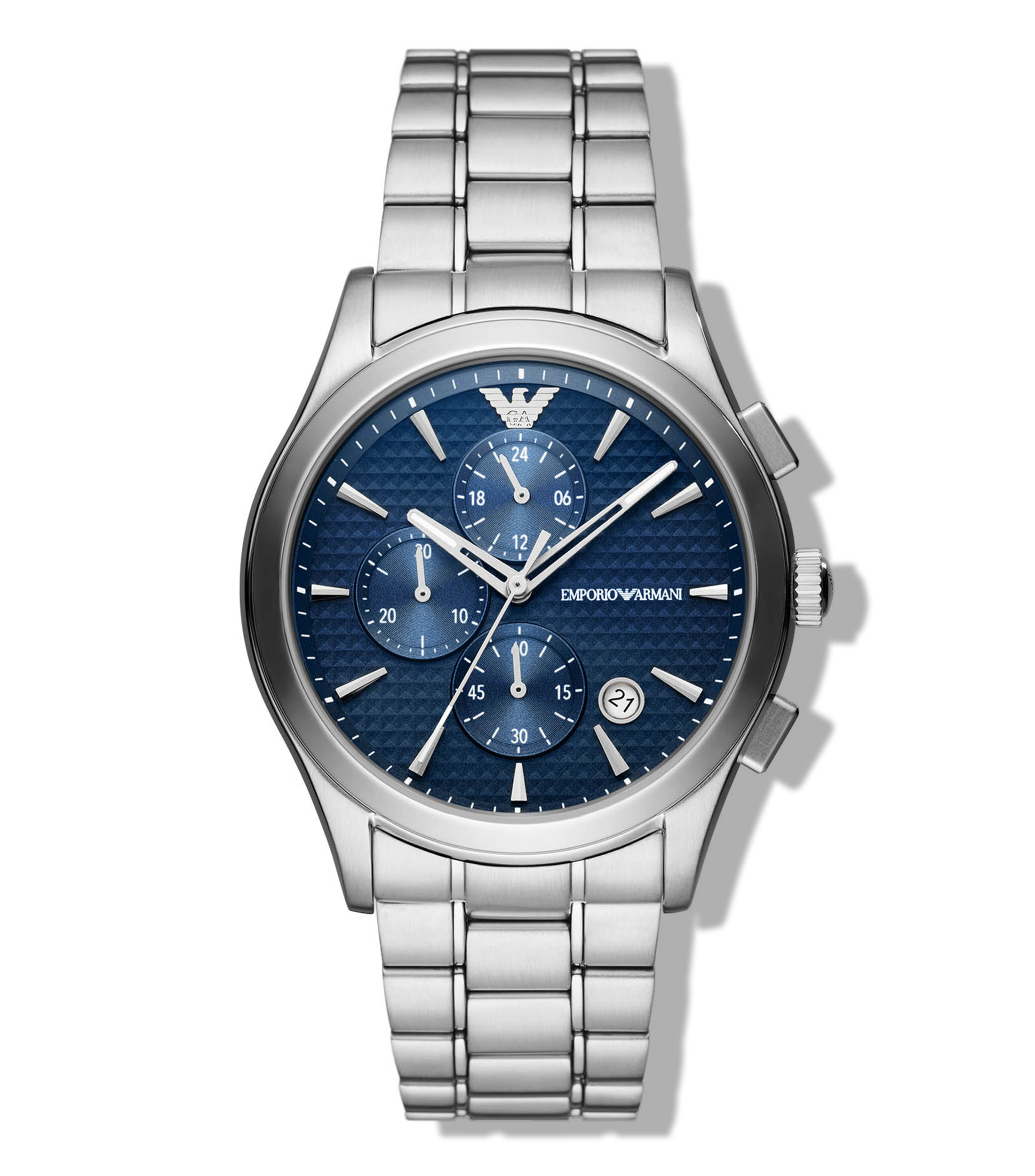 Armani Reloj para Hombre Paolo casual, plateado - El Palacio de Hierro
