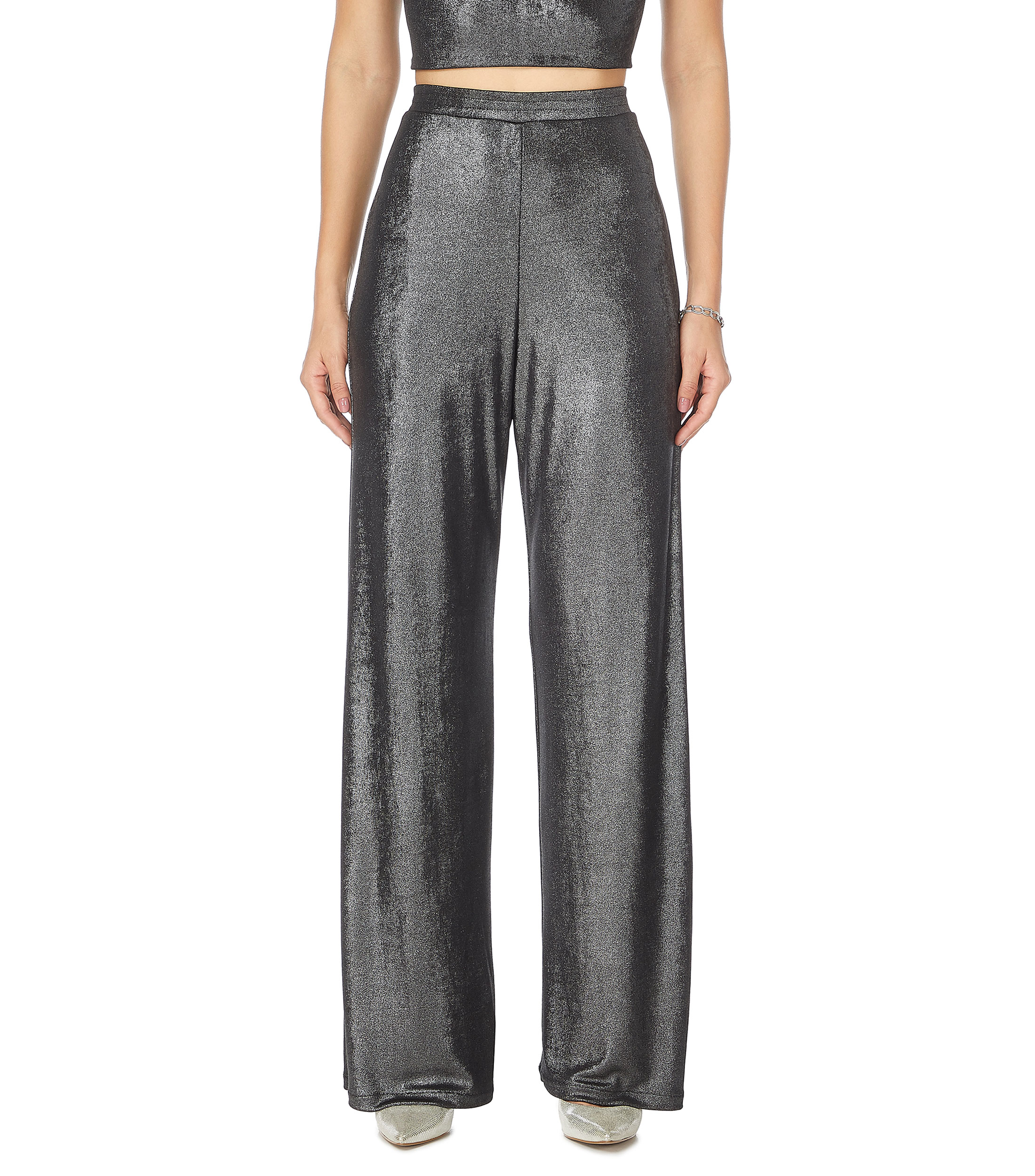 Epsilon: Pantalón con efecto metalizado Mujer | El Palacio de Hierro