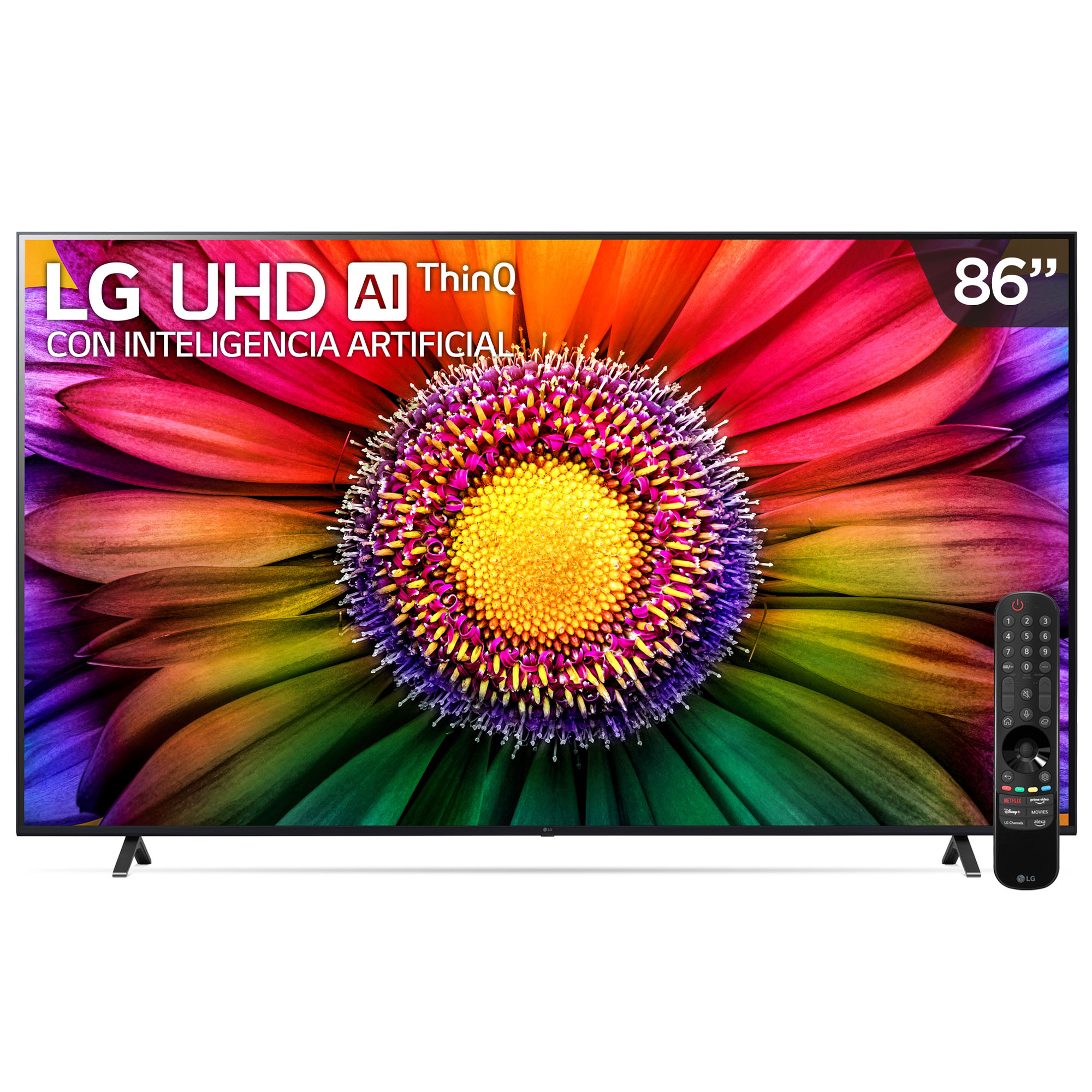 LG: Pantalla 86 Pulgadas Plana UHD 4K 86UR8750PSA | El Palacio de Hierro