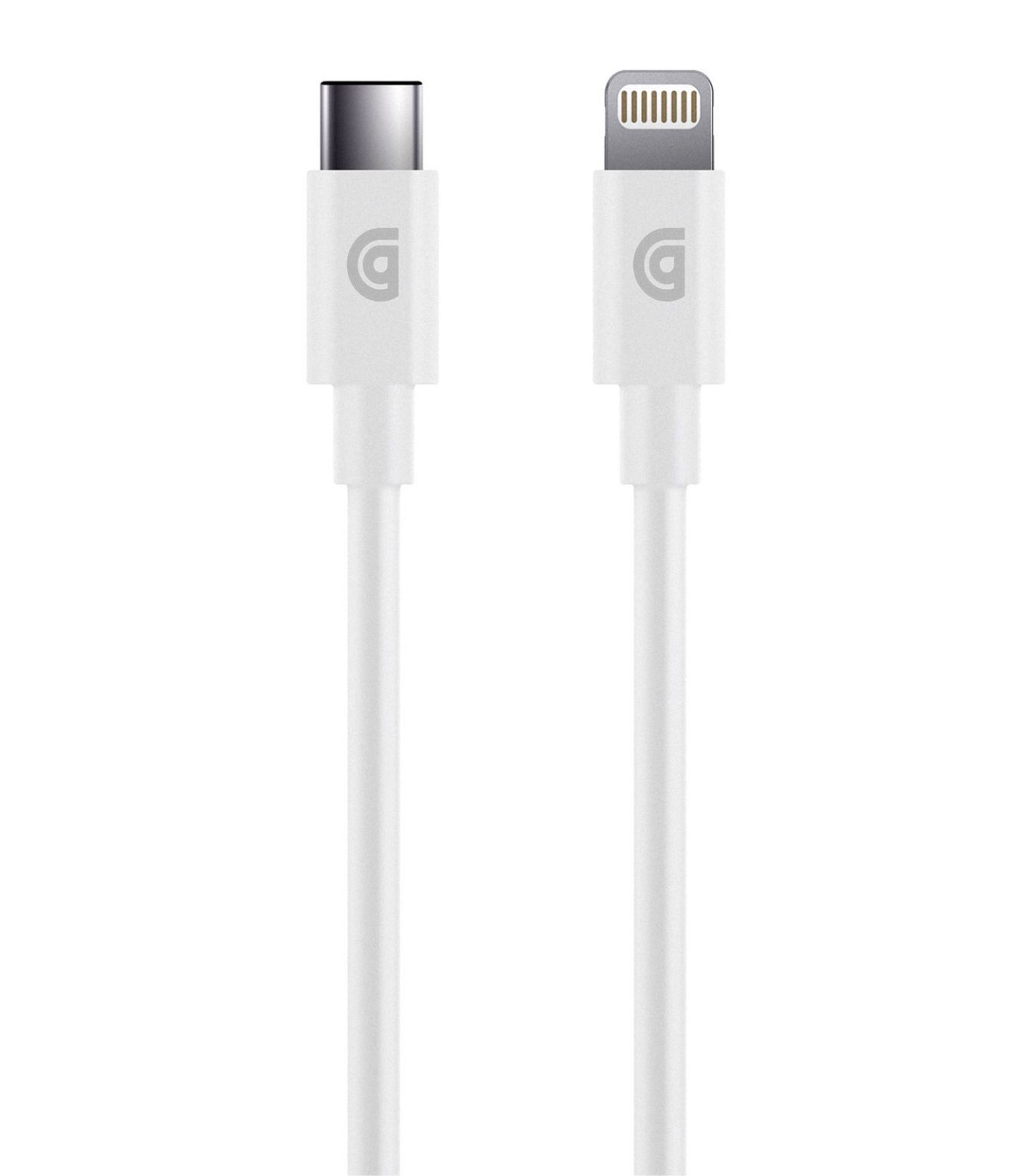 Griffin Cable USB-C a Lightning 1.8 m - Blanco - El Palacio de Hierro