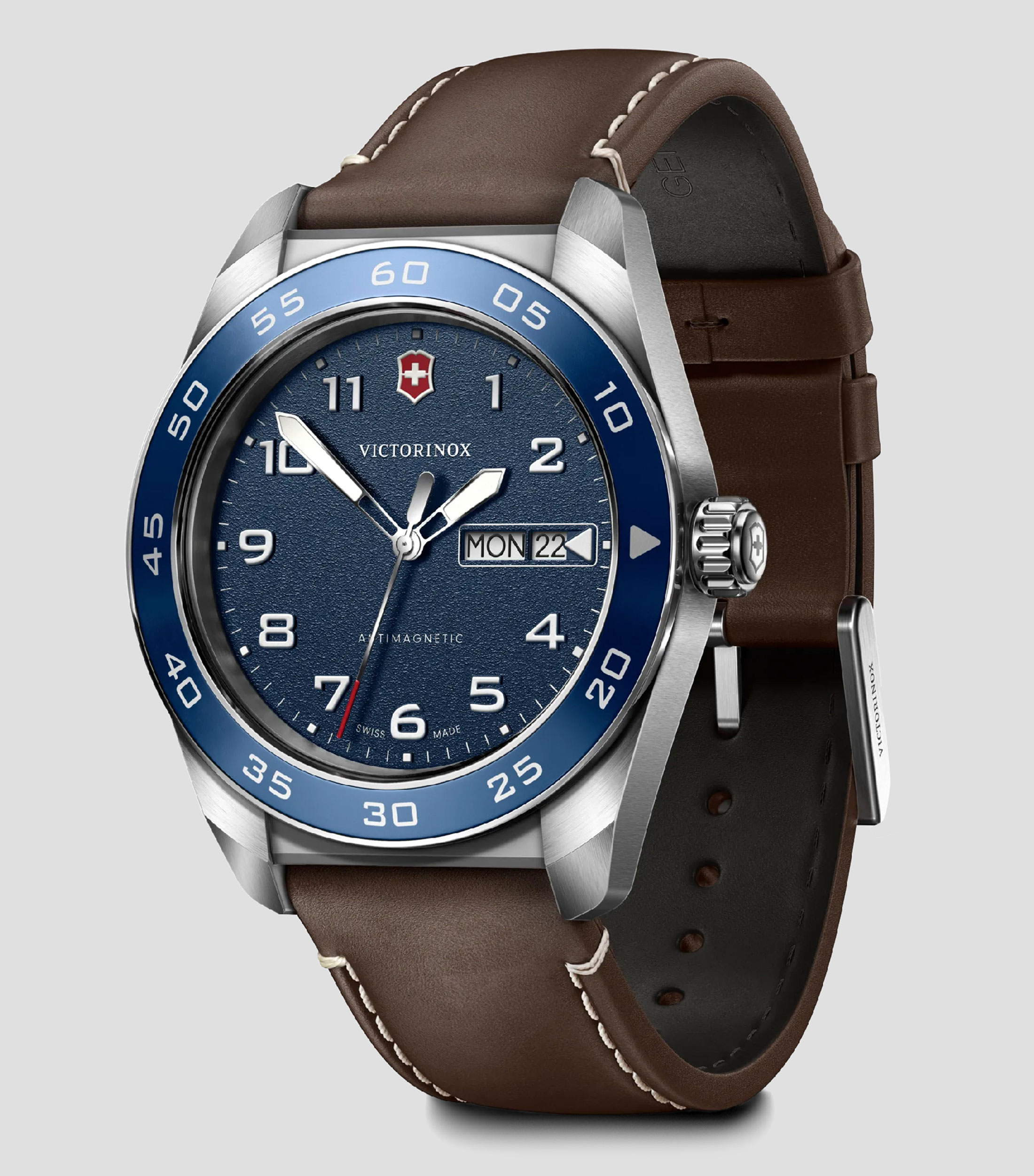 Victorinox Swiss Army Reloj para Hombre Swiss Army Casual Plateado ...