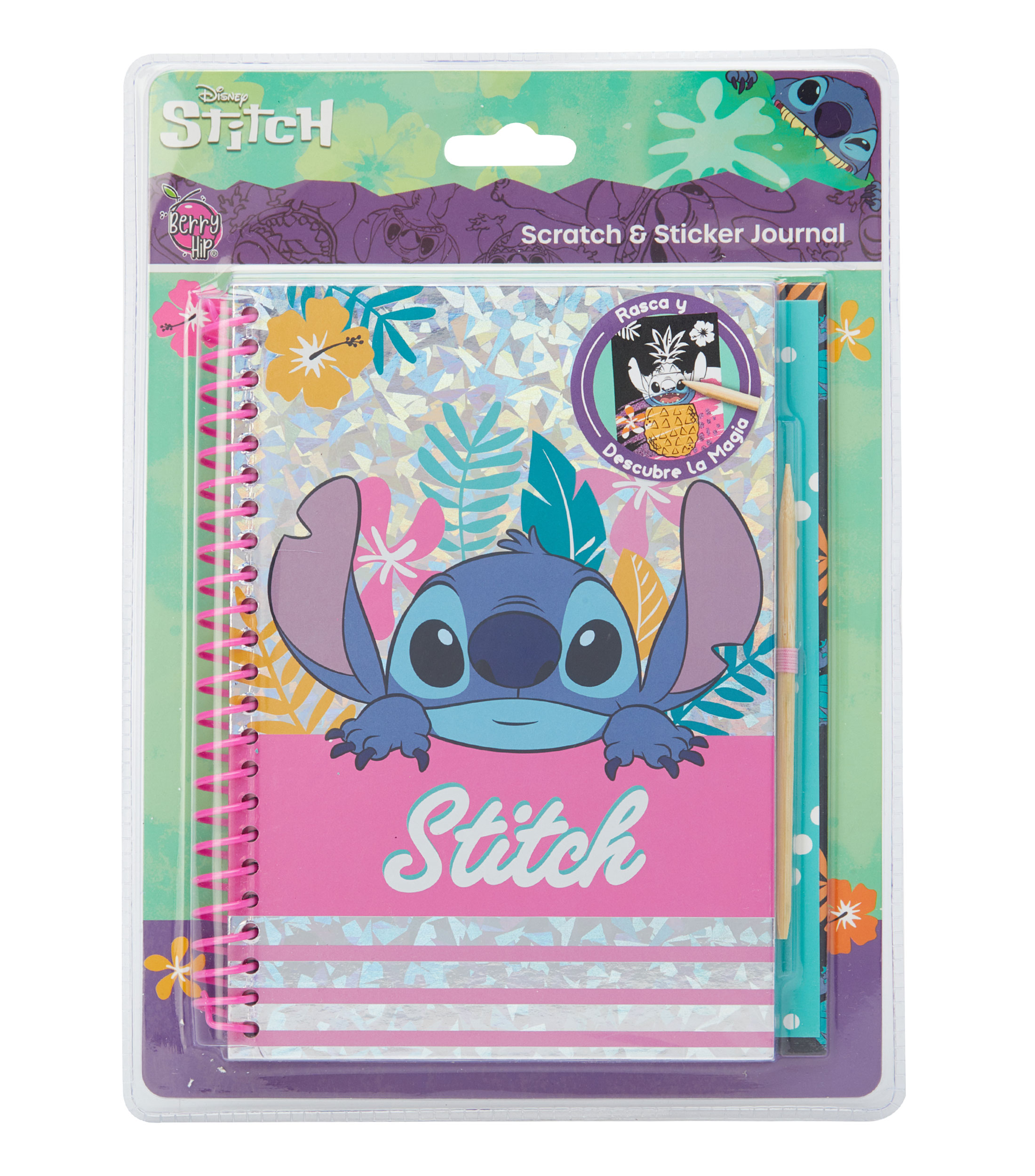 Best Trading: Diario Scratch & Sticker Journal Stitch | El Palacio de ...