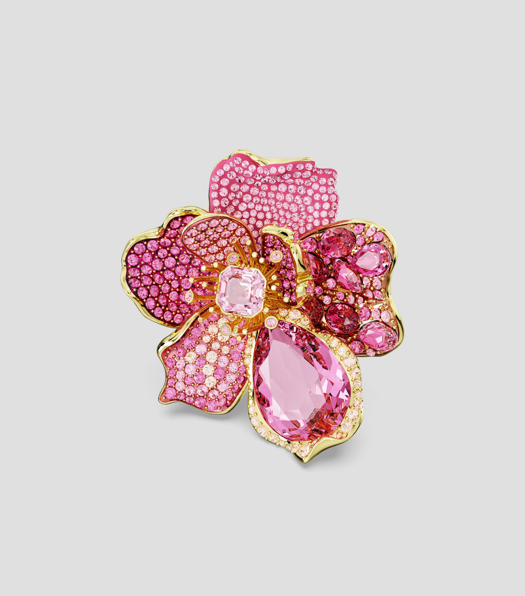 Swarovski Anillo Florere con incrustaciones de cristal Mujer - El ...
