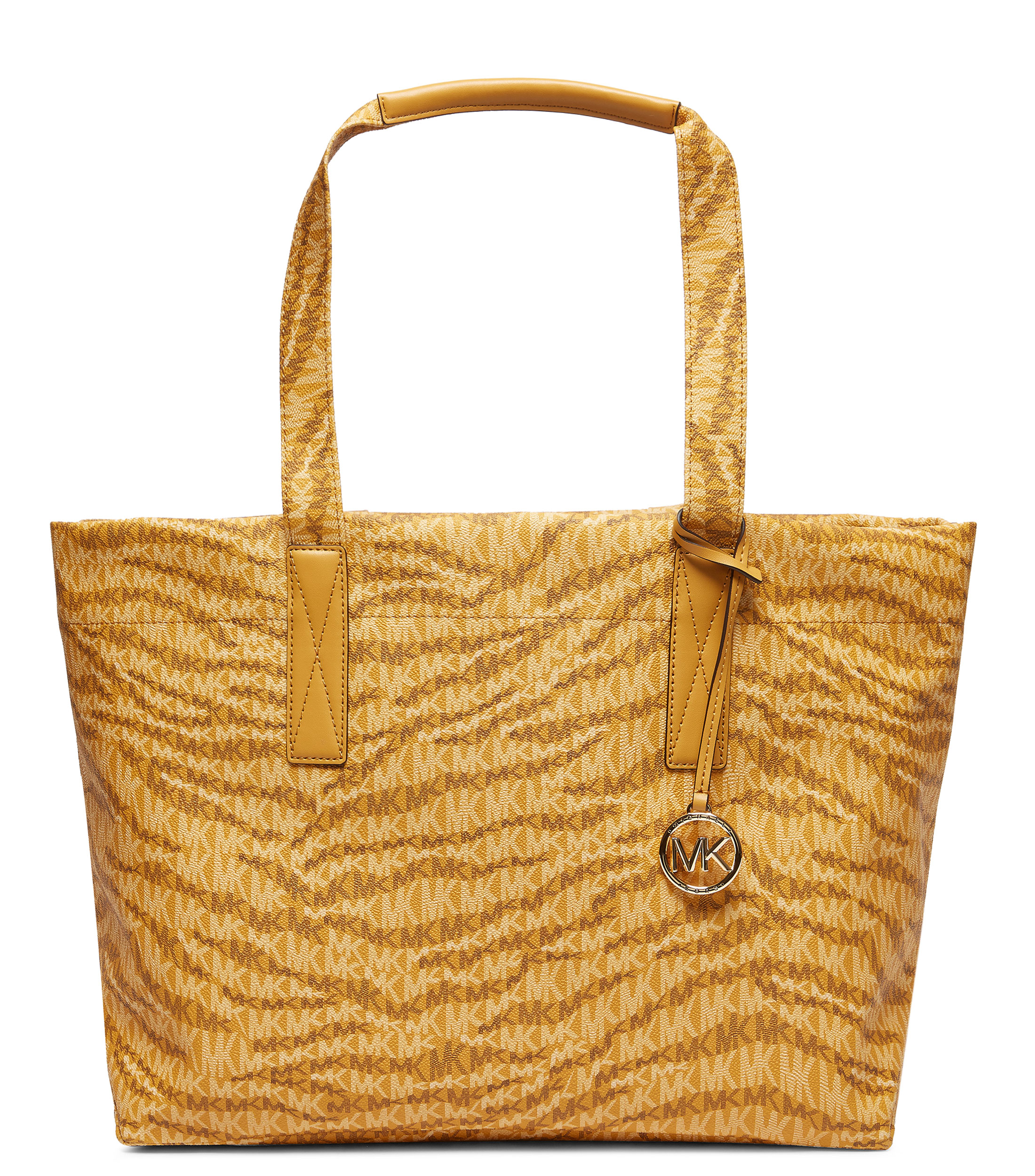 Michael Kors: Bolso Tote amarillo The Michael Bag con monogram Mujer ...