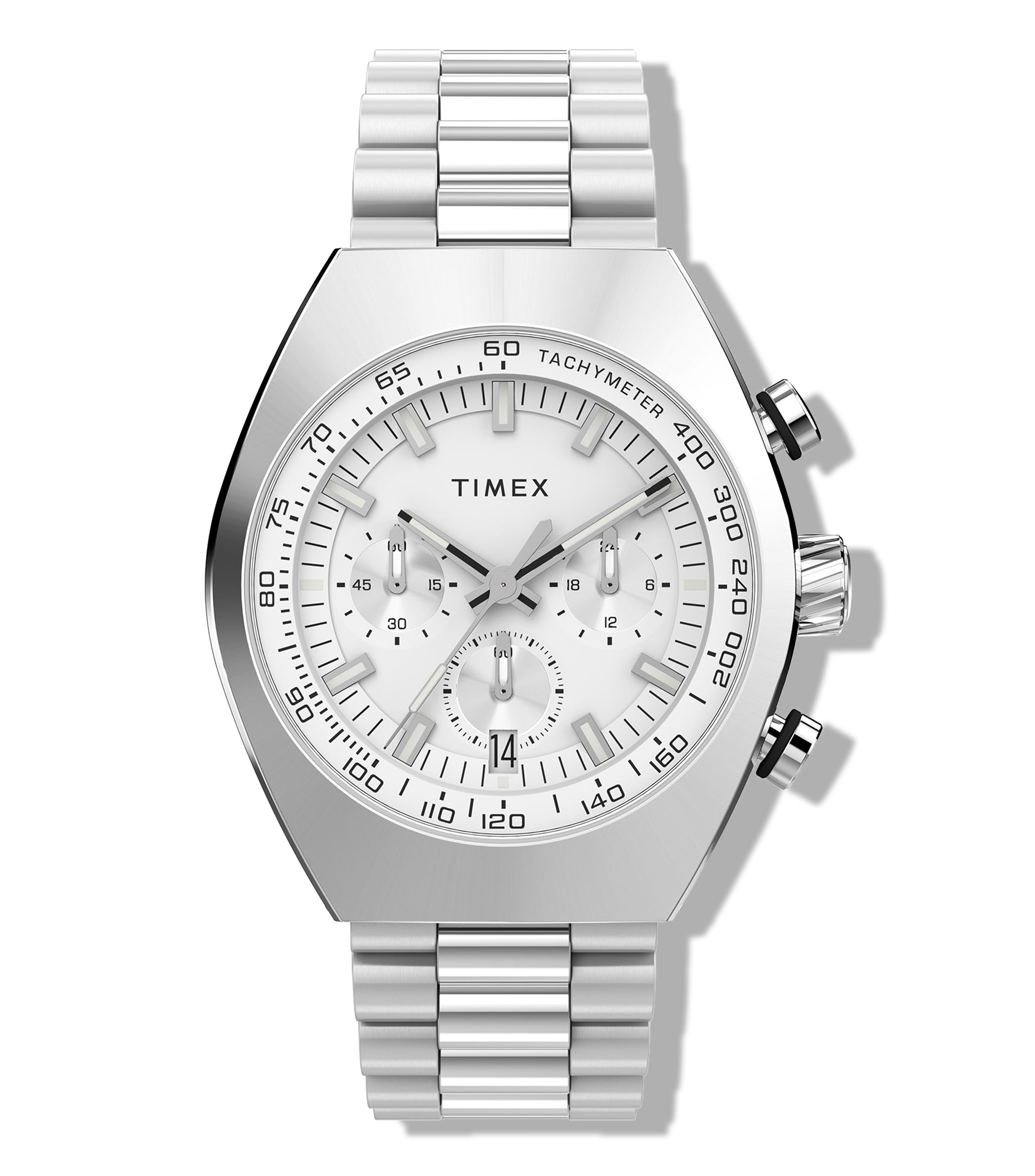 Timex: Reloj Timex Legacy Tonneau Casual, Plateado | El Palacio de Hierro